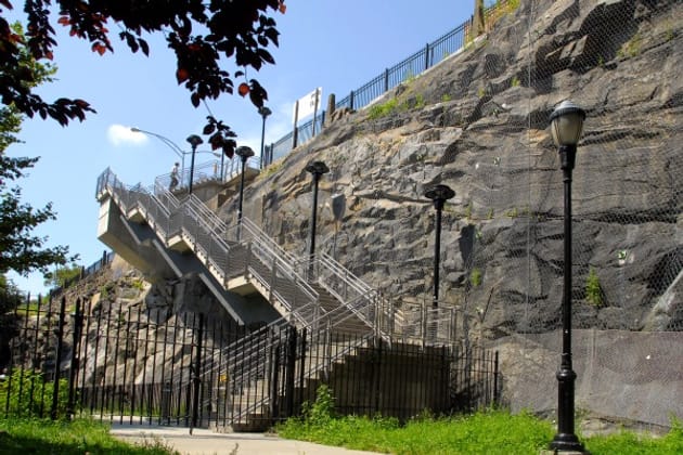 Stair Structure at East 183rd Street and Tiebout Avenue (Bronx, NY ...