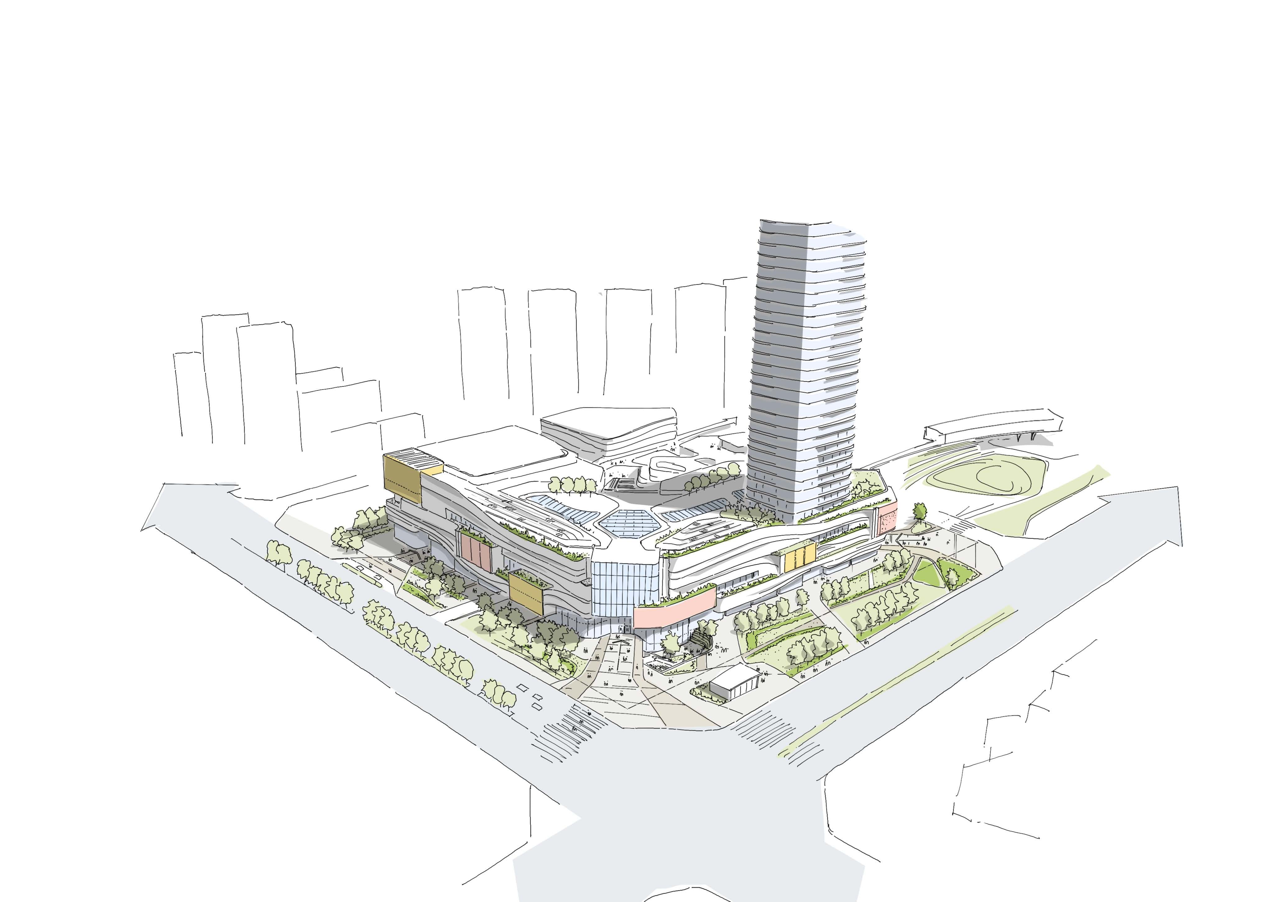 10 Design Reveals New Retail Destination in Chengdu | 10 Design | Archinect