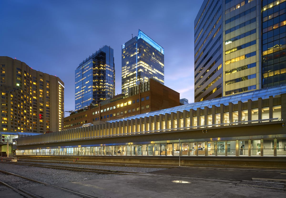 UP Express Union Station | Zeidler Architecture | Archinect