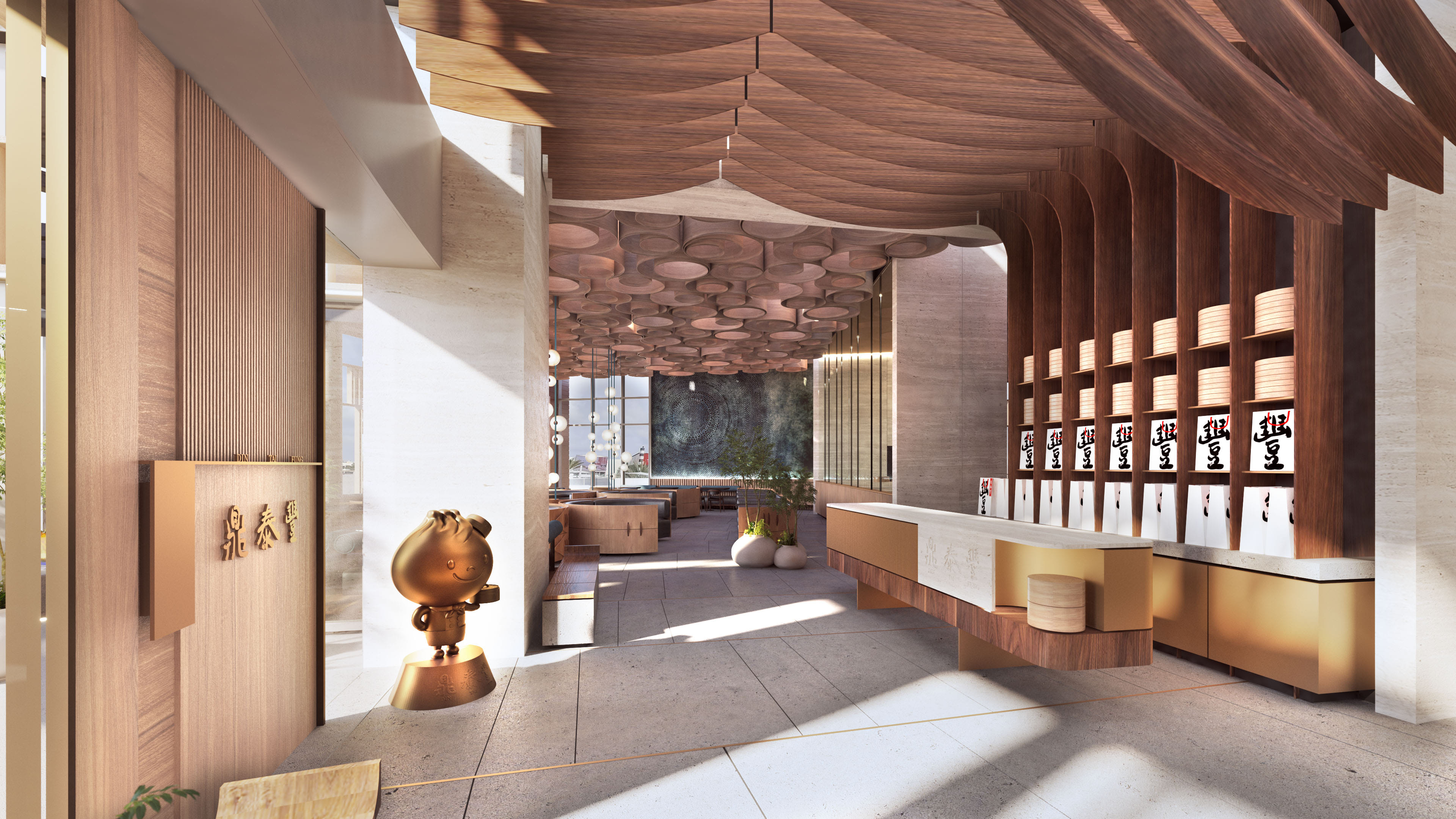 Din Tai Fung _ Santa Monica | Timothy Fink | Archinect