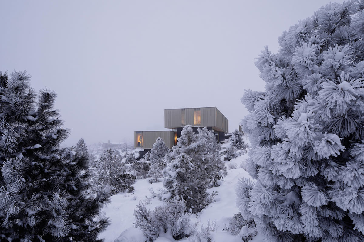 Tetherow Overlook House | Hacker Architects | Archinect