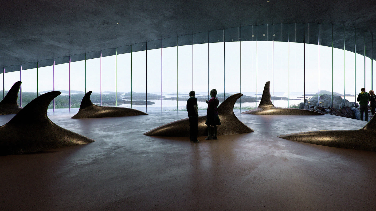 The Whale, a new Norwegian marine wildlife museum, selects Ralph ...