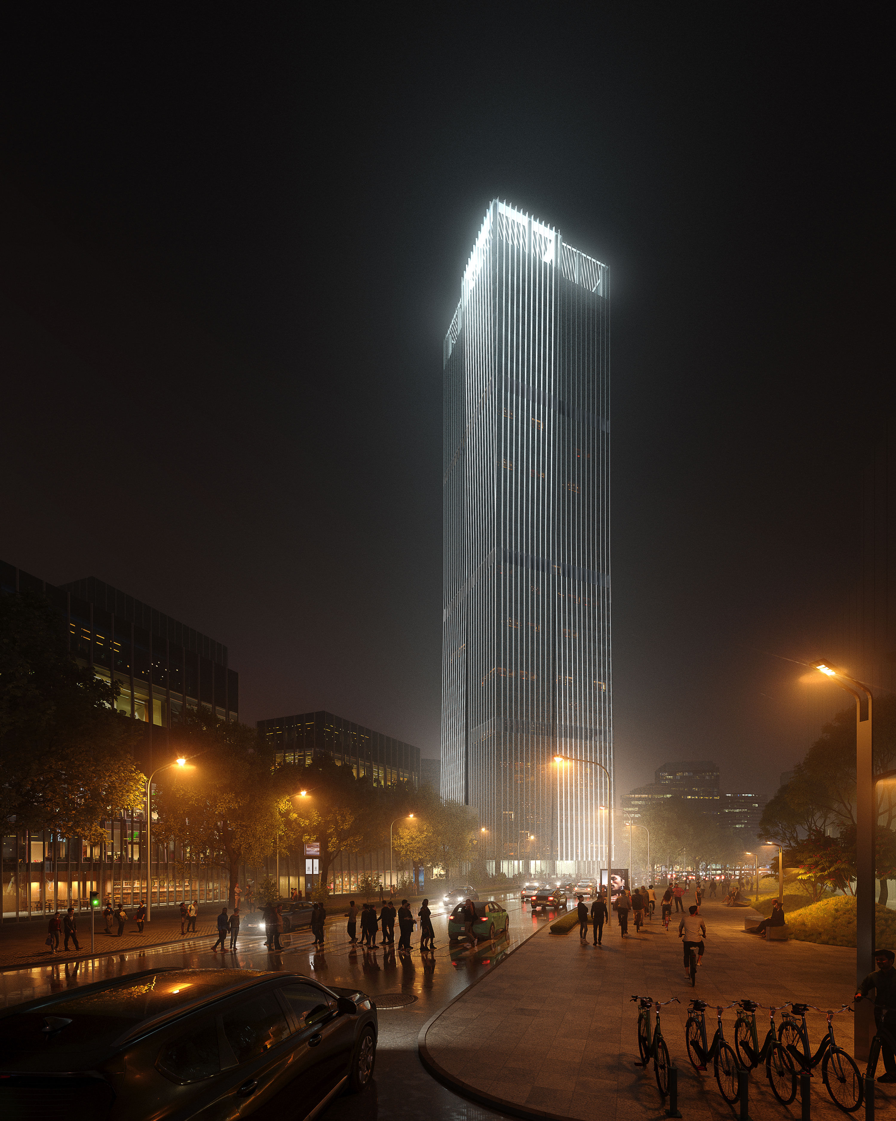 Aedas-designed super high-rise commercial tower in Chengdu CBD | Aedas ...
