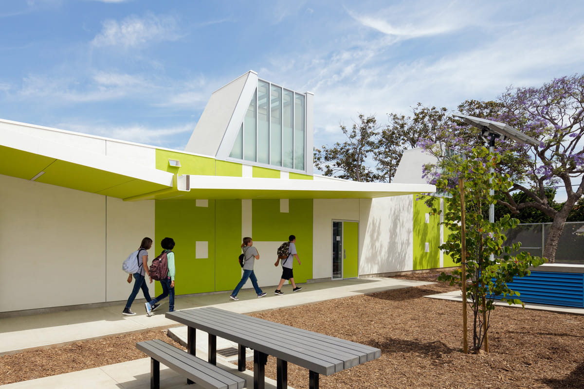 John Adams Middle School | Koning Eizenberg Architecture | Archinect