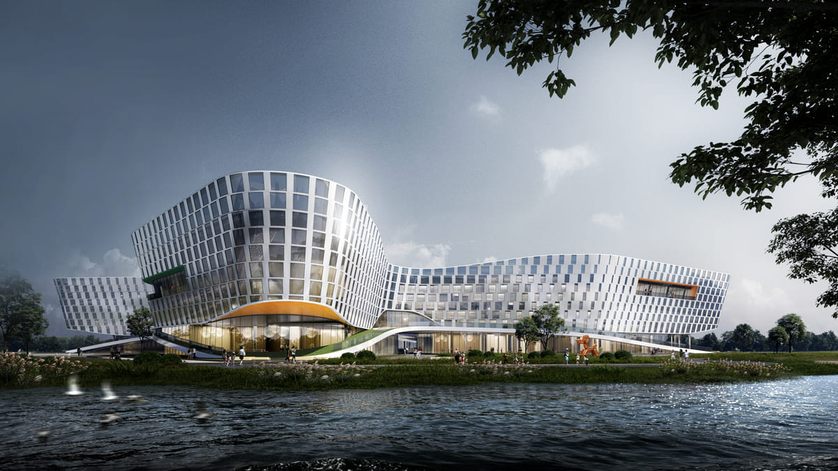 Pinghu Children and Youth Center | LYCS Architecture | Archinect