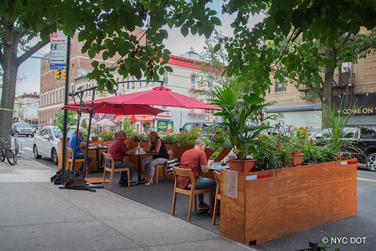 Outdoor dining one step further towards becoming permanent in New York ...
