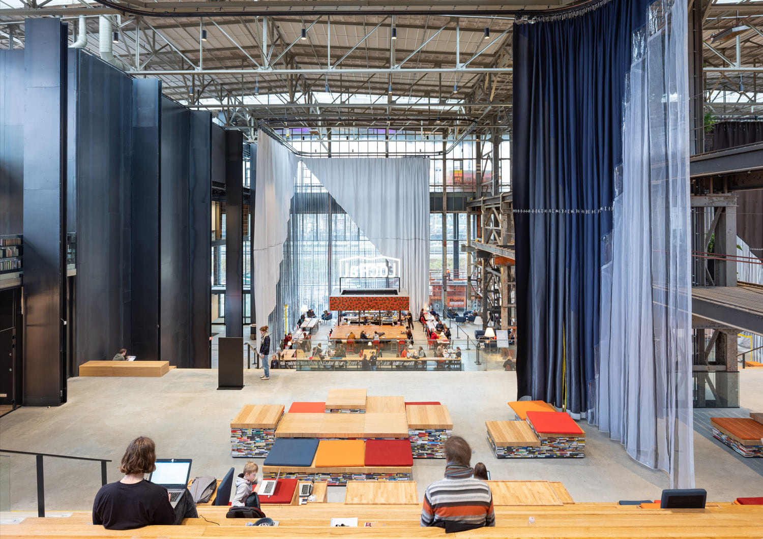 LocHal Library Interior Design by Mecanoo | Mecanoo | Archinect