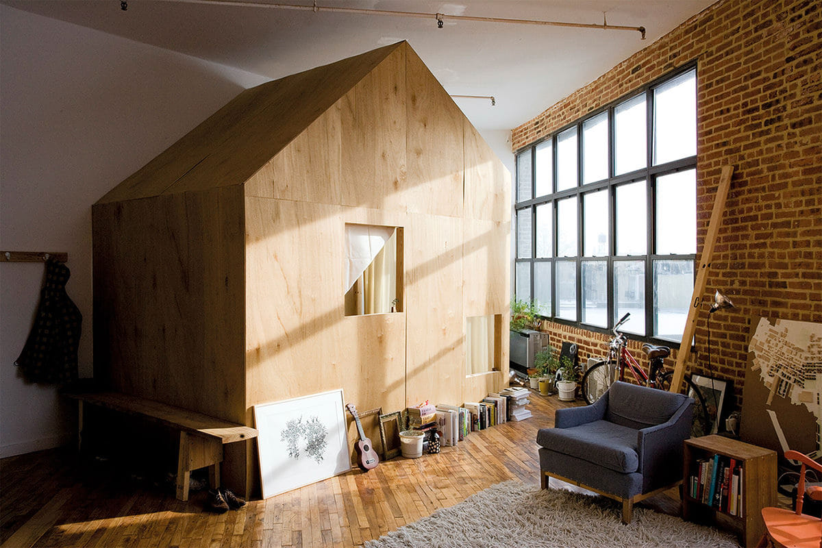 A Cabin For Rent Inside A House | News | Archinect
