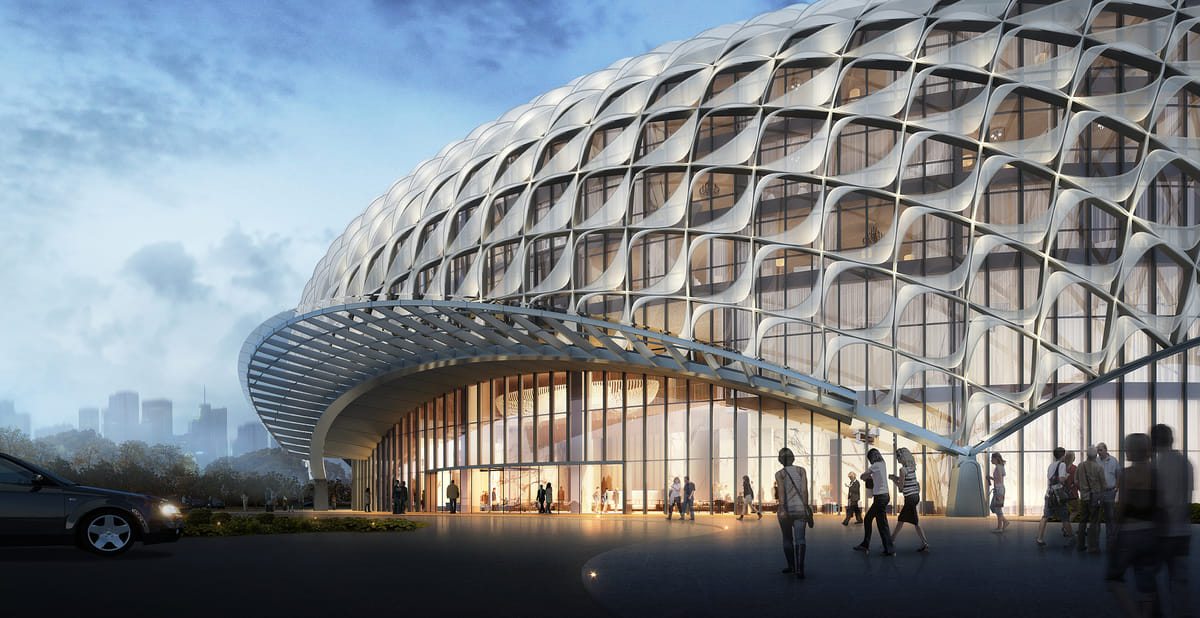 Greenland Nanchang Civic and Convention Centre 绿地南昌市民+会展中心 | Bryan Chow ...