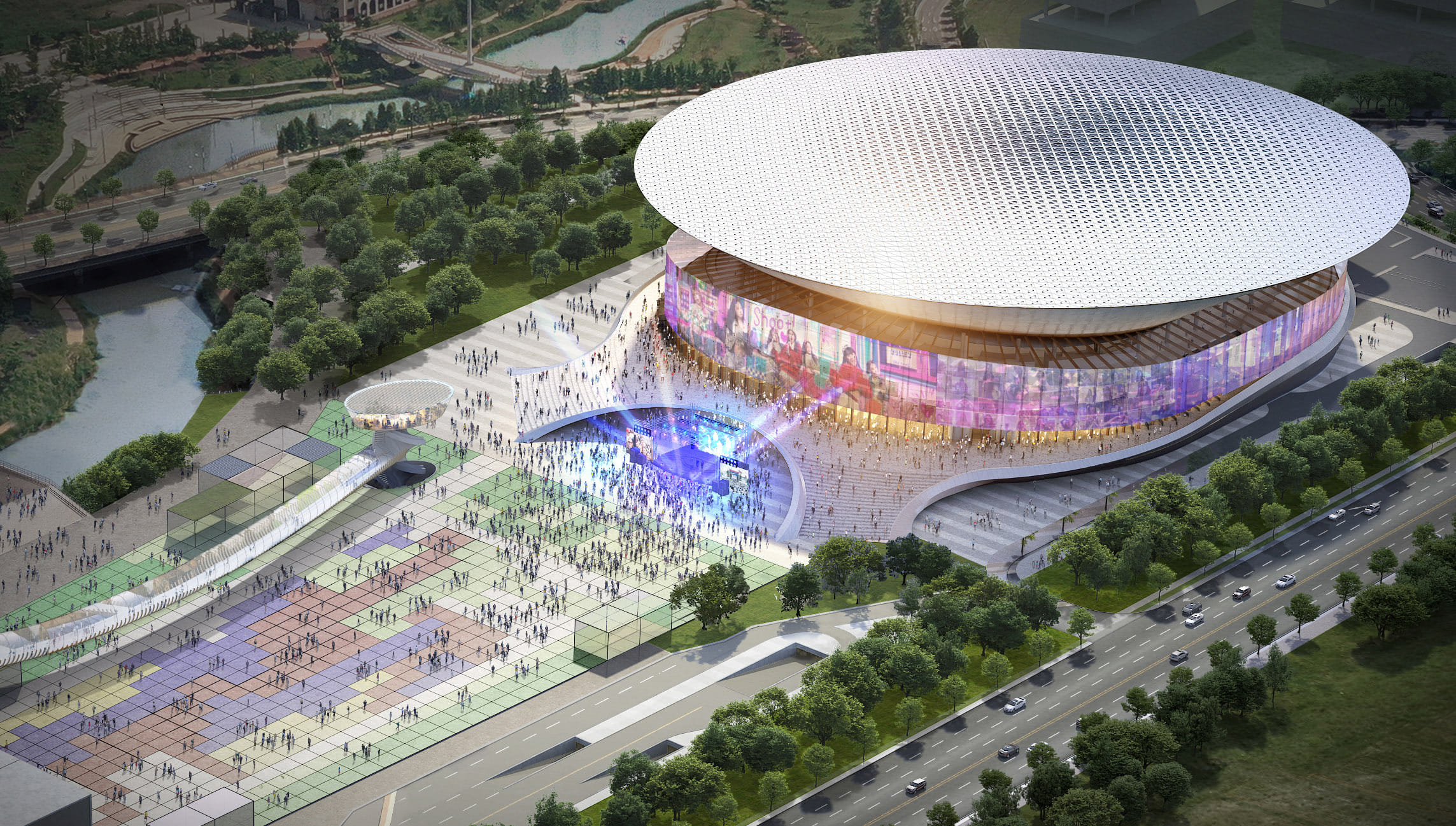 The world's first K-Pop-dedicated concert venue breaks ground in South ...