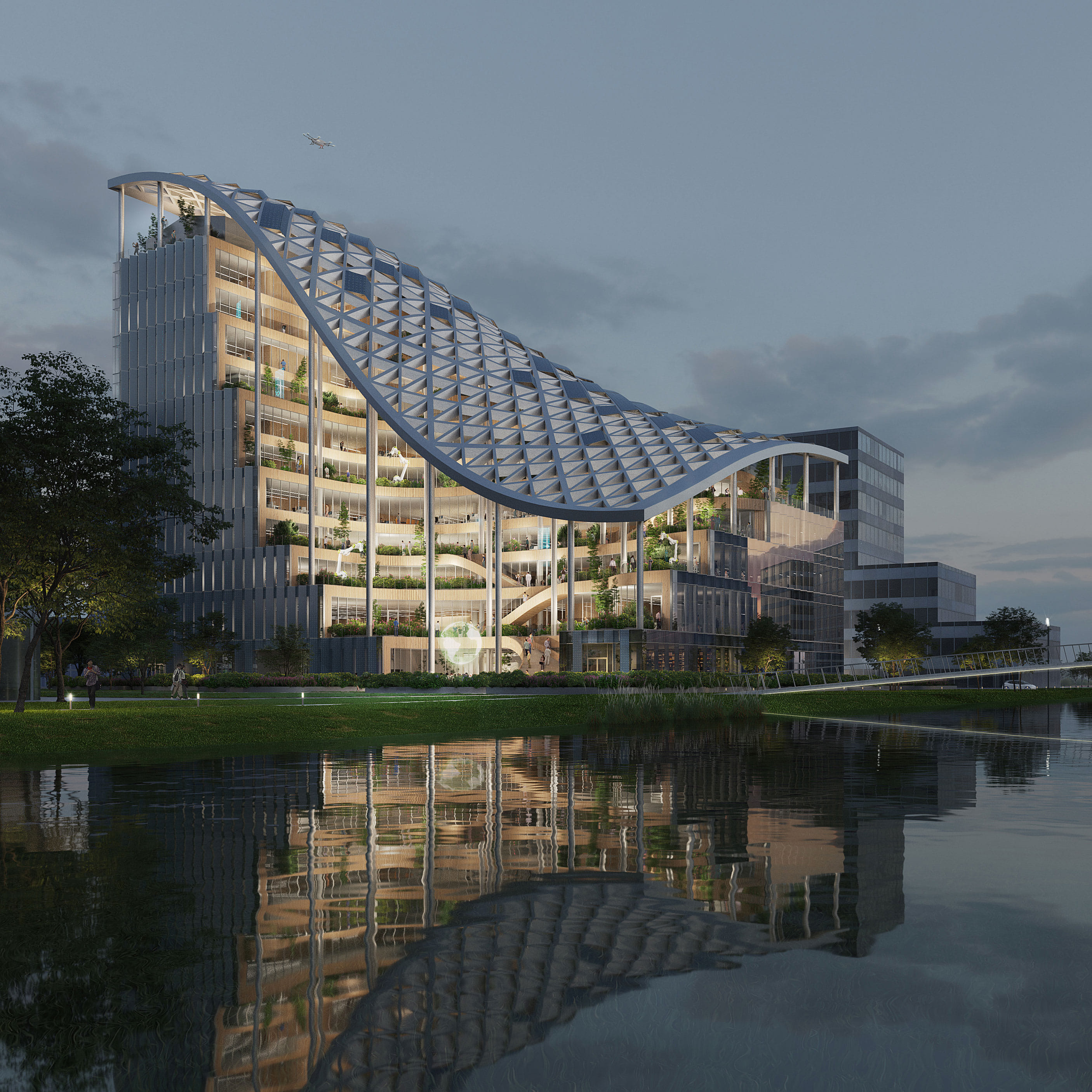 'Future Proof': MVRDV's design for a new R&D headquarters in Shanghai ...