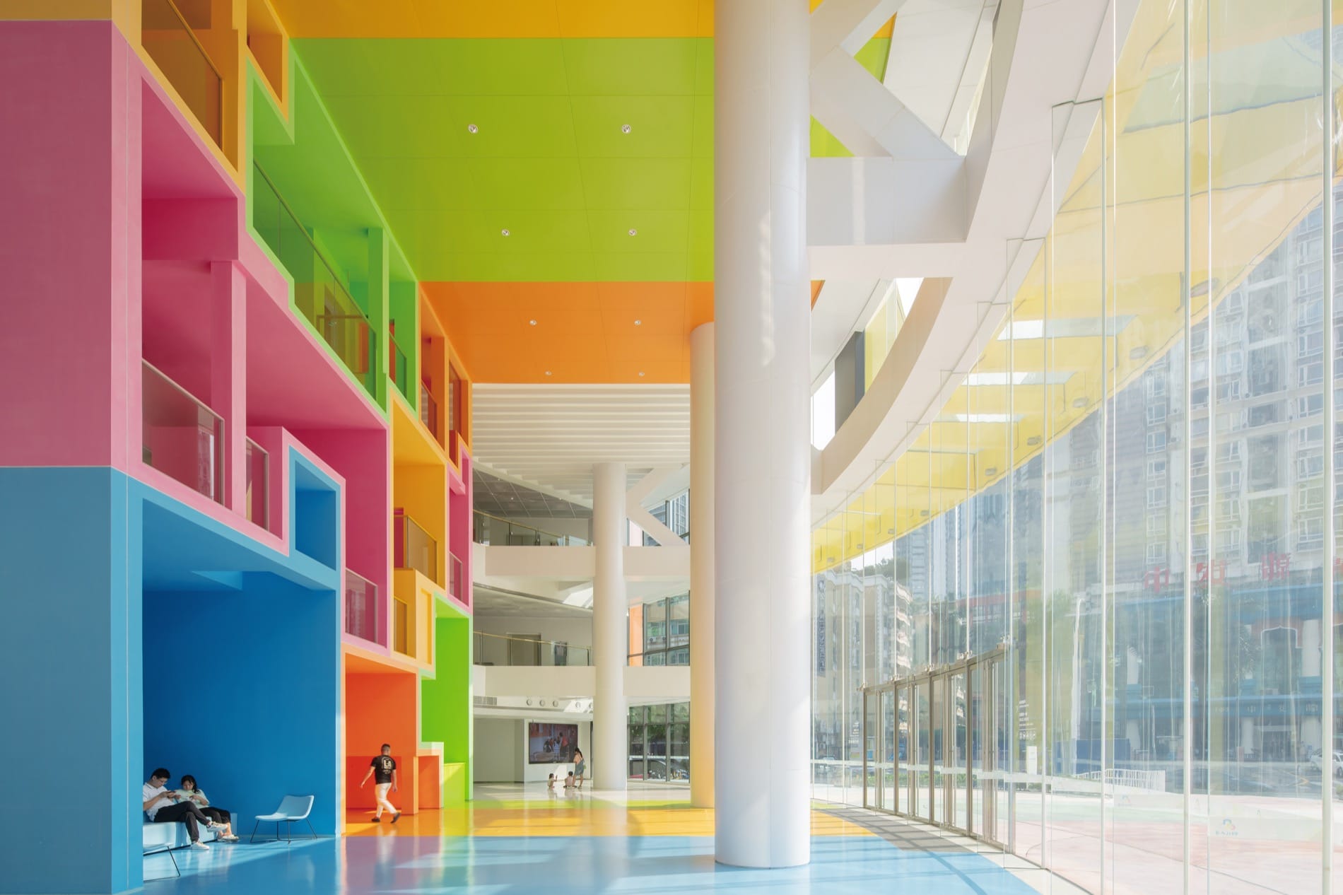 MVRDV transforms 1990s Shenzhen tower into ‘vibrant and colorful ...
