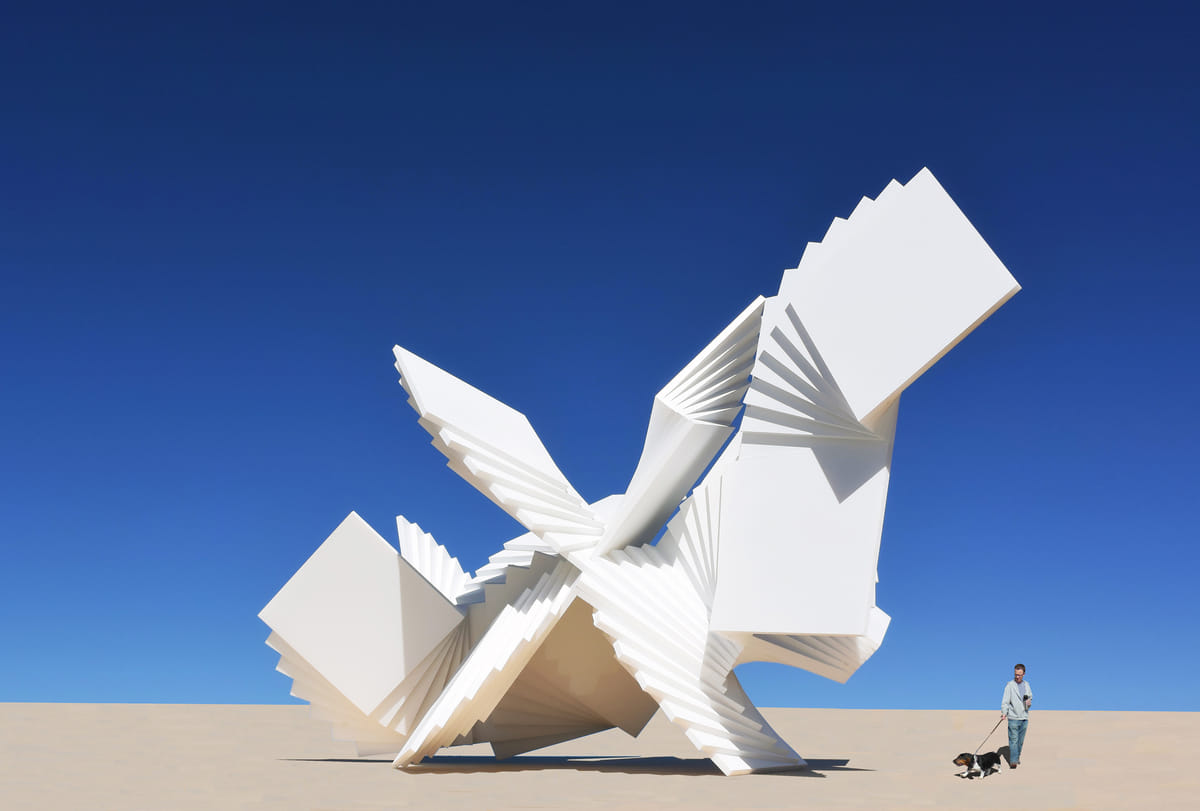 Monumental Public Sculptures | michael jantzen | Archinect