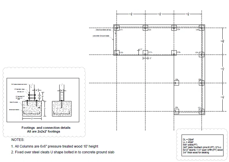 Structural Design of Timber Deck | David Van Tran | Archinect