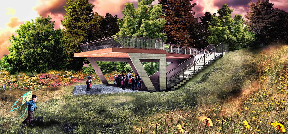 Ward Farm Pavilion | WBCM, LLC A Division of Transystems | Archinect
