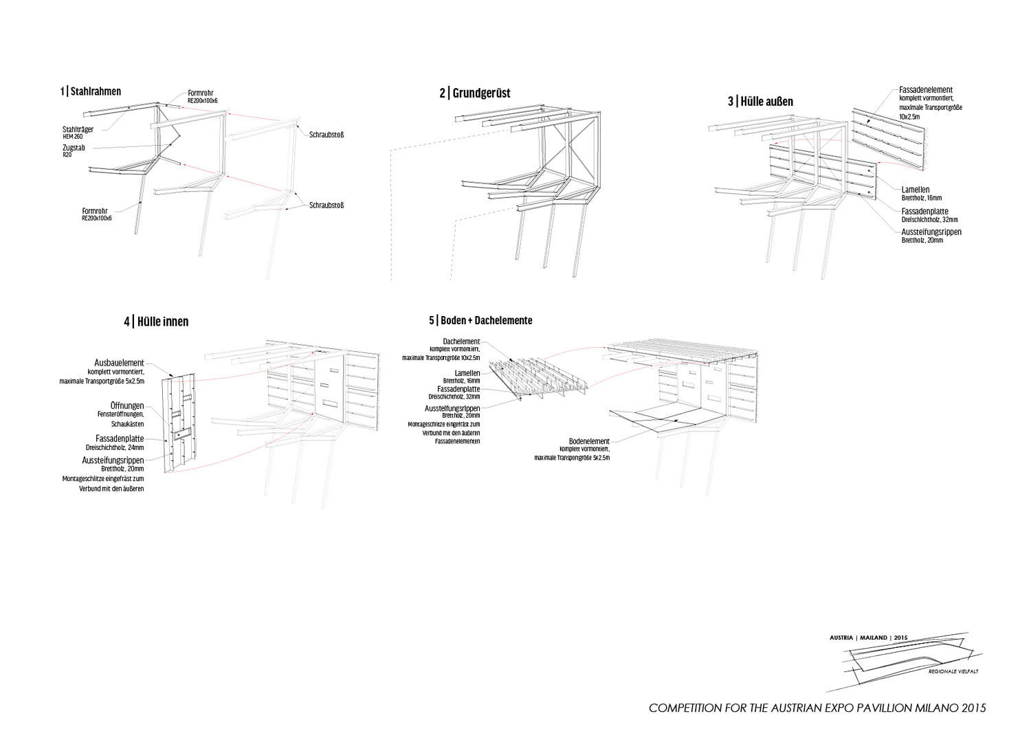 Bence Pap and Mario Gasser's 4th prize Austrian Pavilion entry for 2015 ...