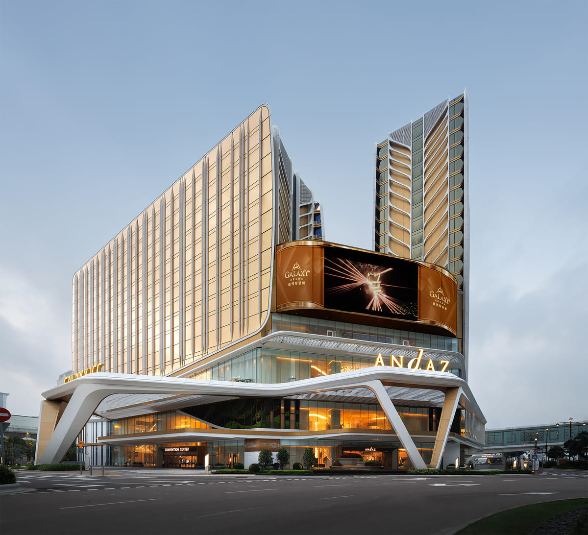 First Look at the Newly Launched Galaxy International Convention Center ...