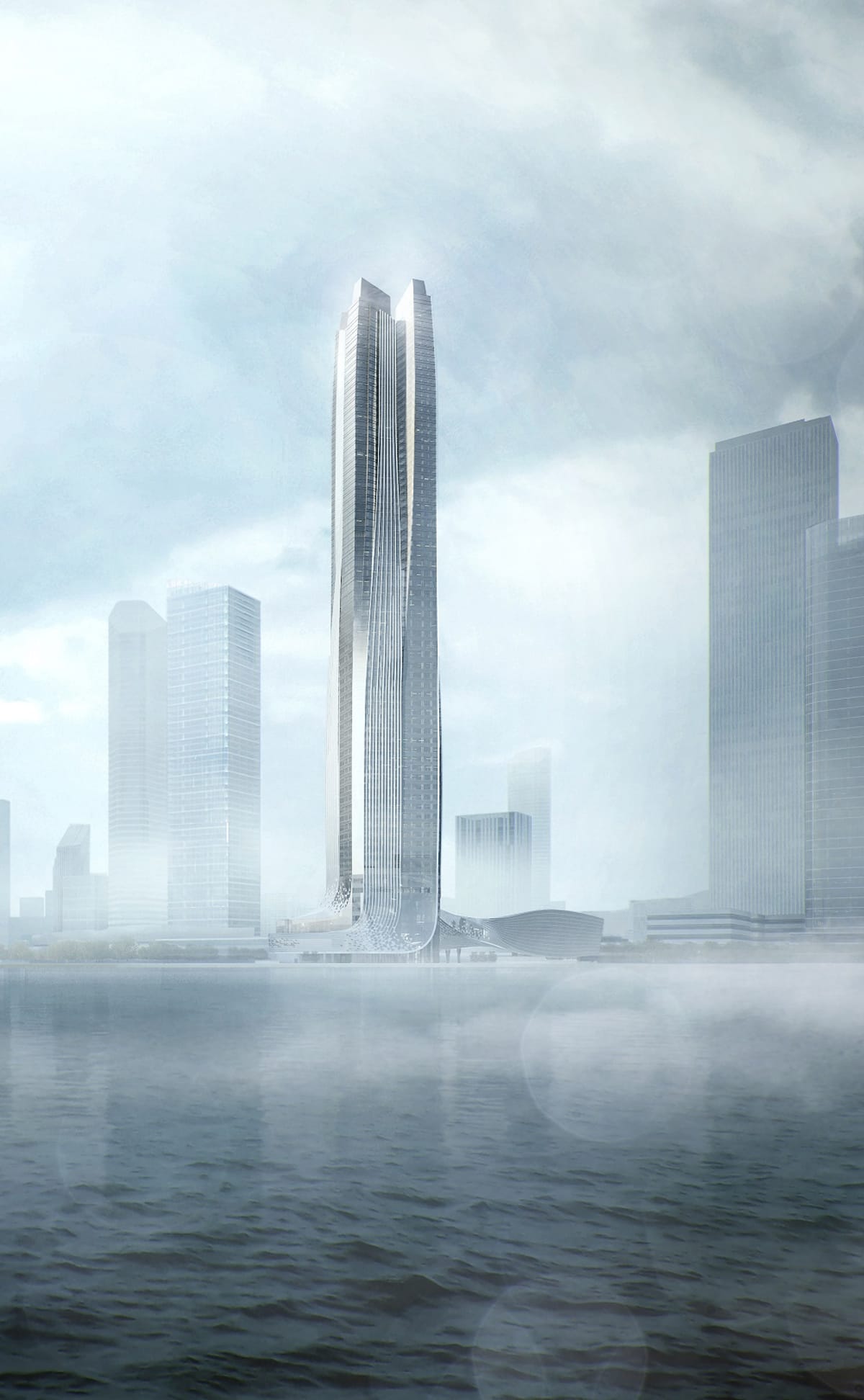 Aedas designs a dragon-inspired high-rise tower in Zhuhai, China ...