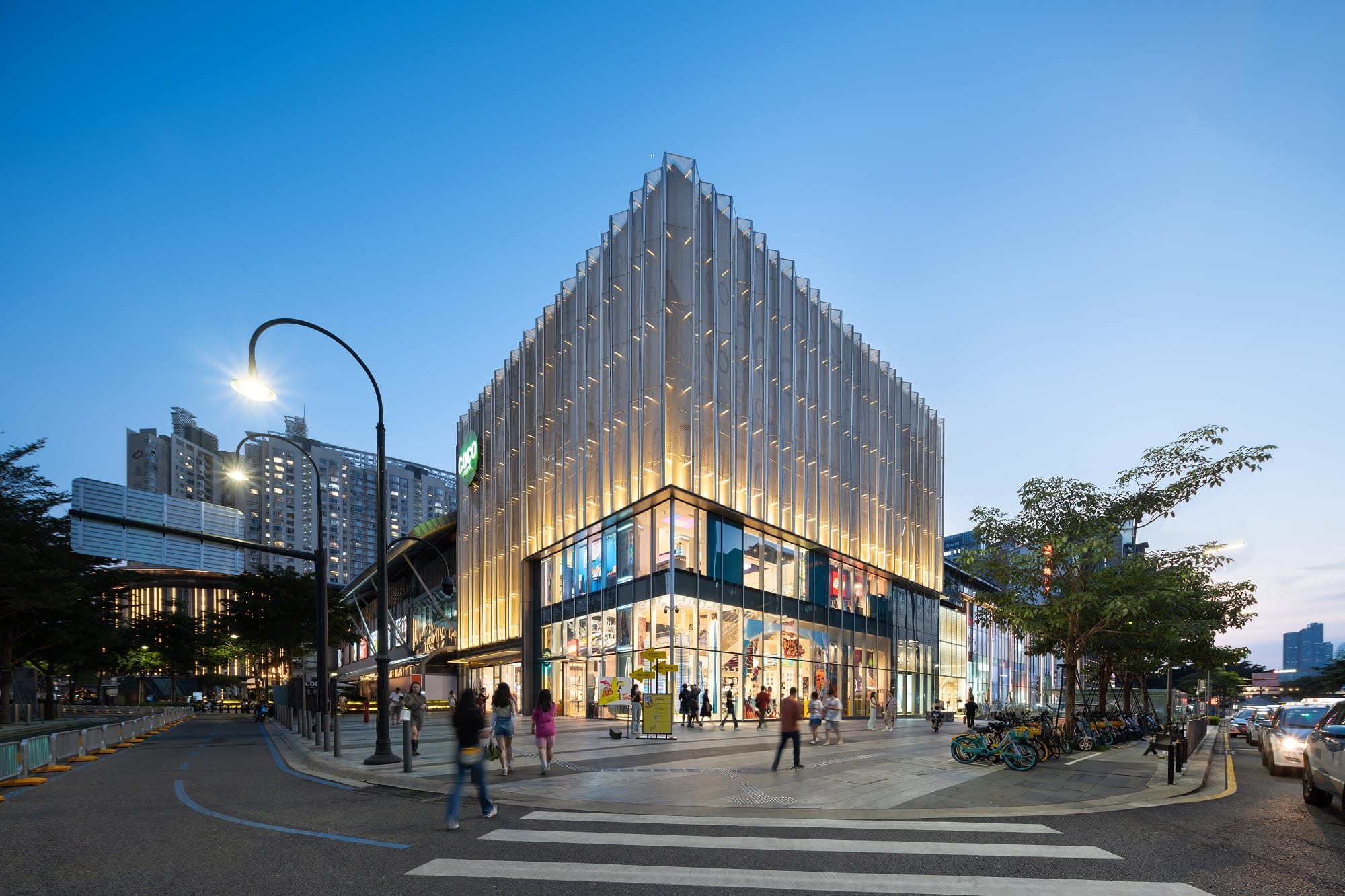 Revitalising the mixed commercial park in Futian CBD | Aedas | Archinect