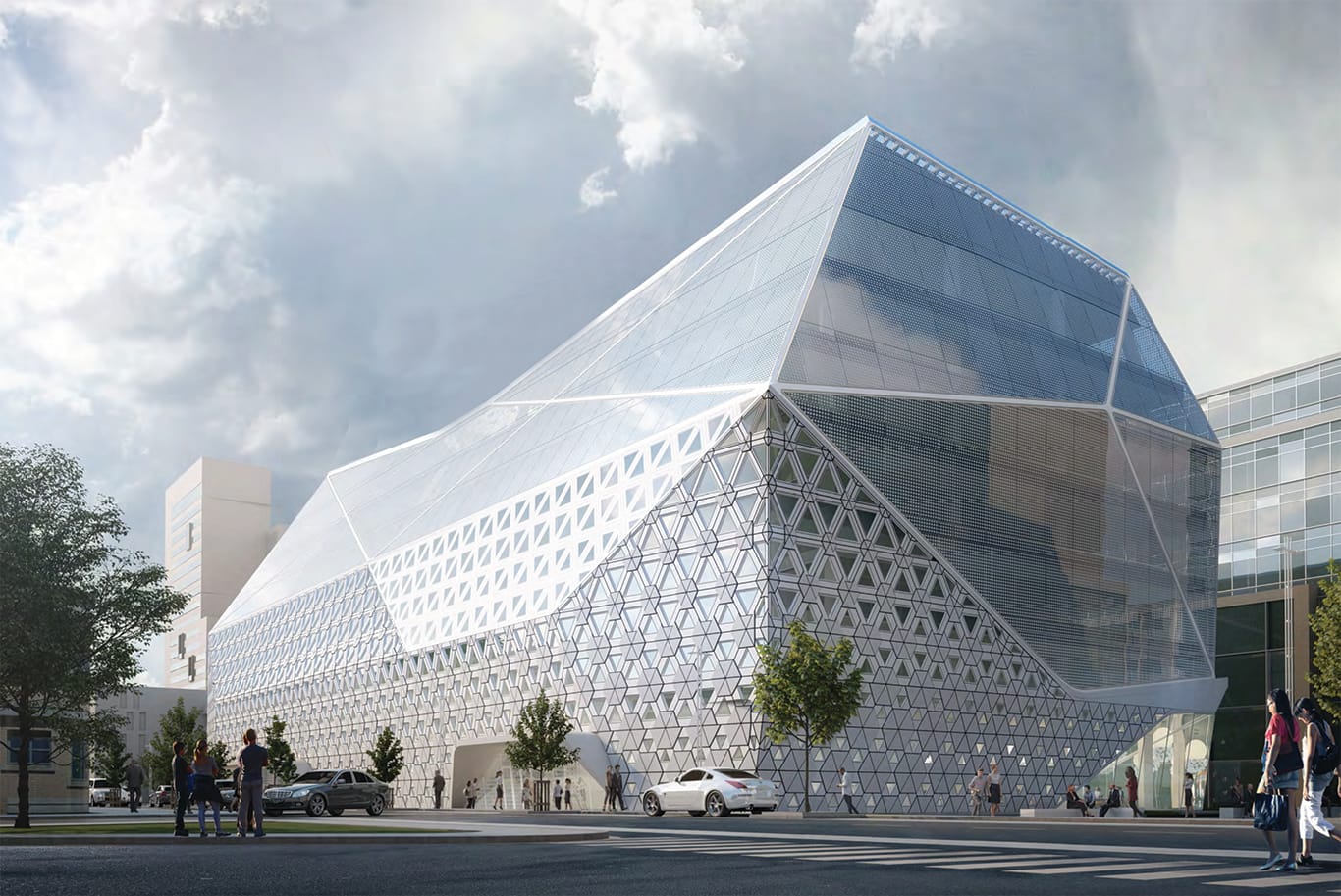 Gent Diamond ING HQ | Asymptote Architecture | Archinect