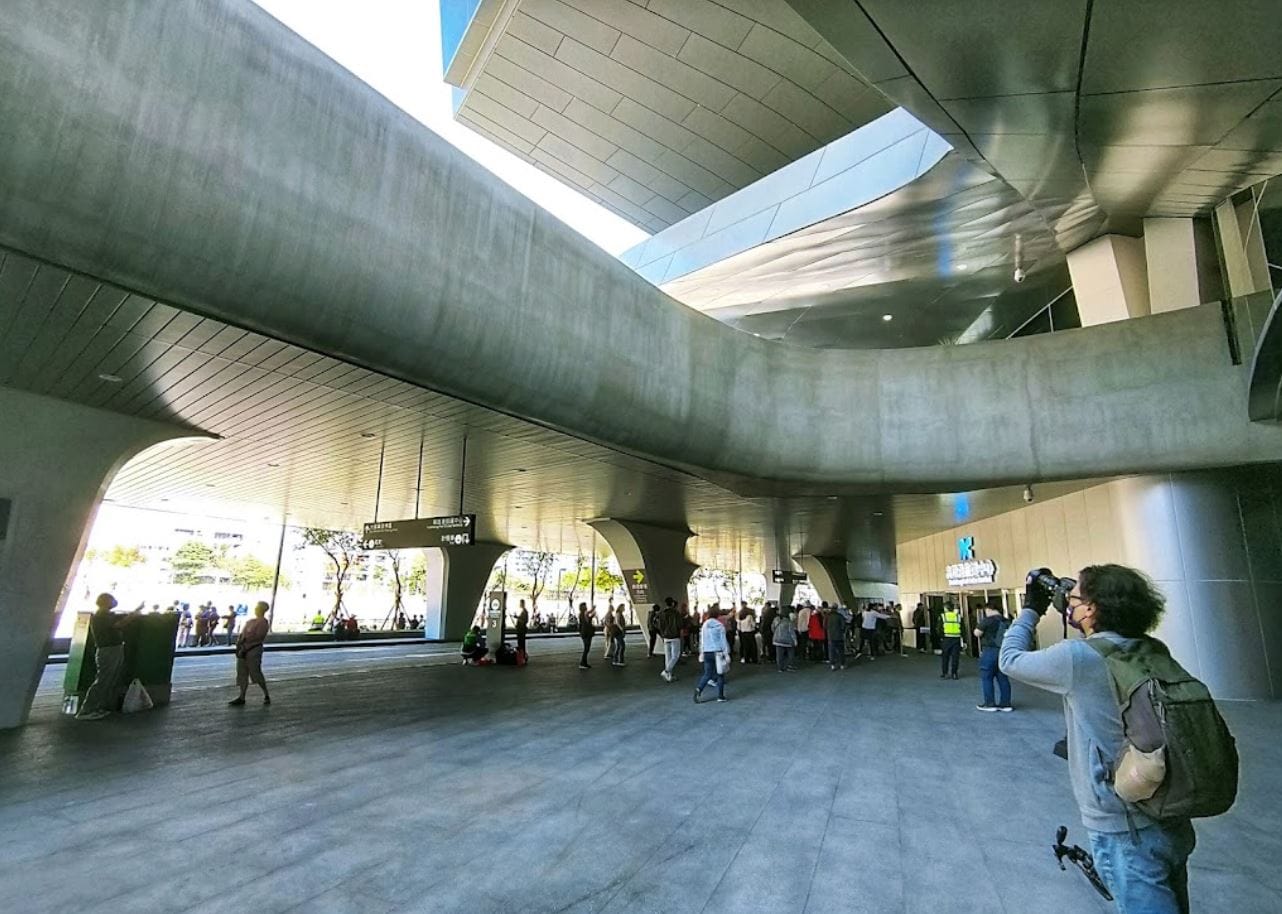 Take a look at Reiser+Umemoto's completed Kaohsiung Port Terminal ...