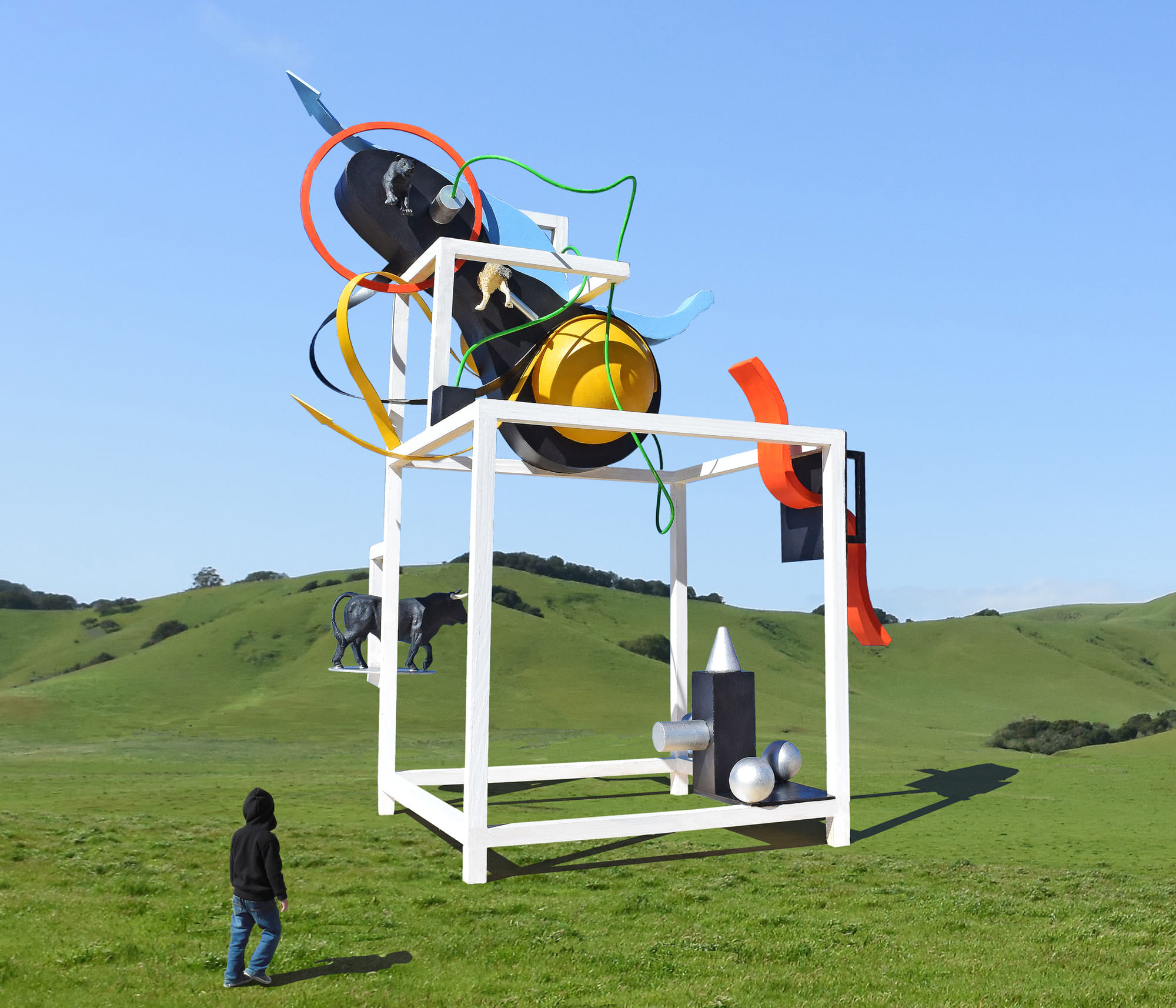 Free Radical Sculptures | michael jantzen | Archinect