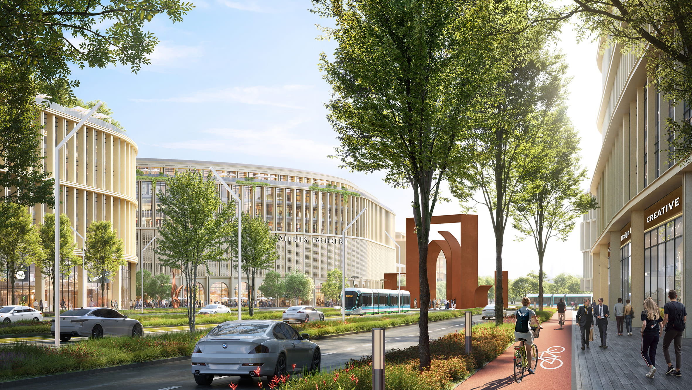 New Tashkent Masterplan | Hakan Agca | Archinect