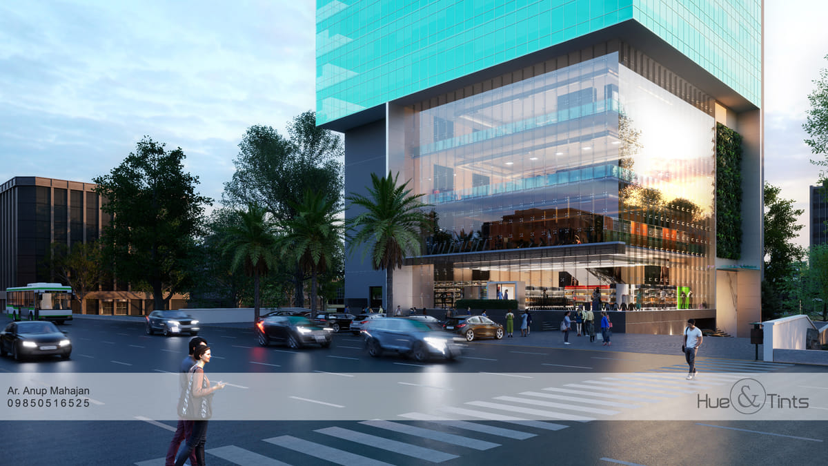 Metro 01 – 103 M Tall Commercial Tower | Anup Mahajan | Archinect