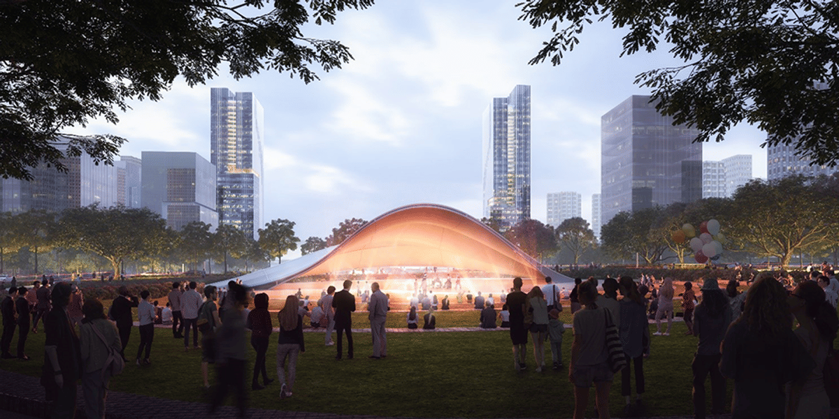 The Living Spline | QUAD Studio | Archinect