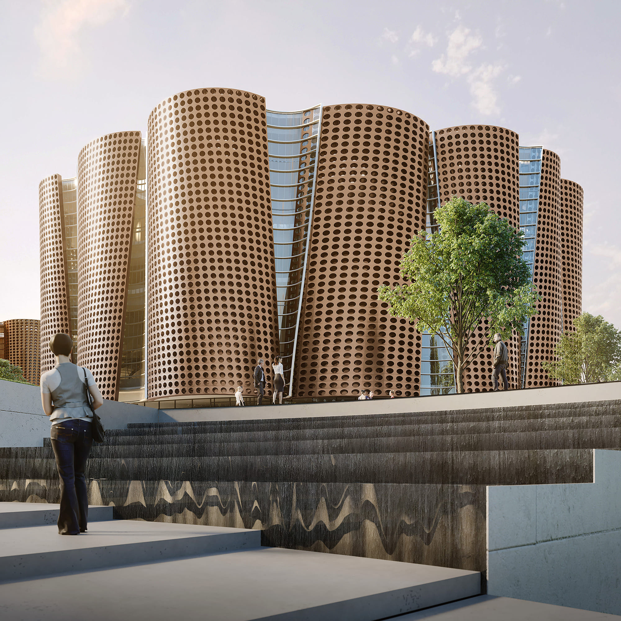 SPF:a unveils orange tree-inspired design for Anaheim Performing Arts ...
