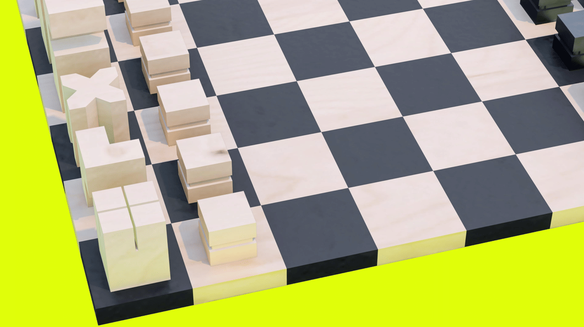 Chess Board | Nimet Merve Yavaş | Archinect