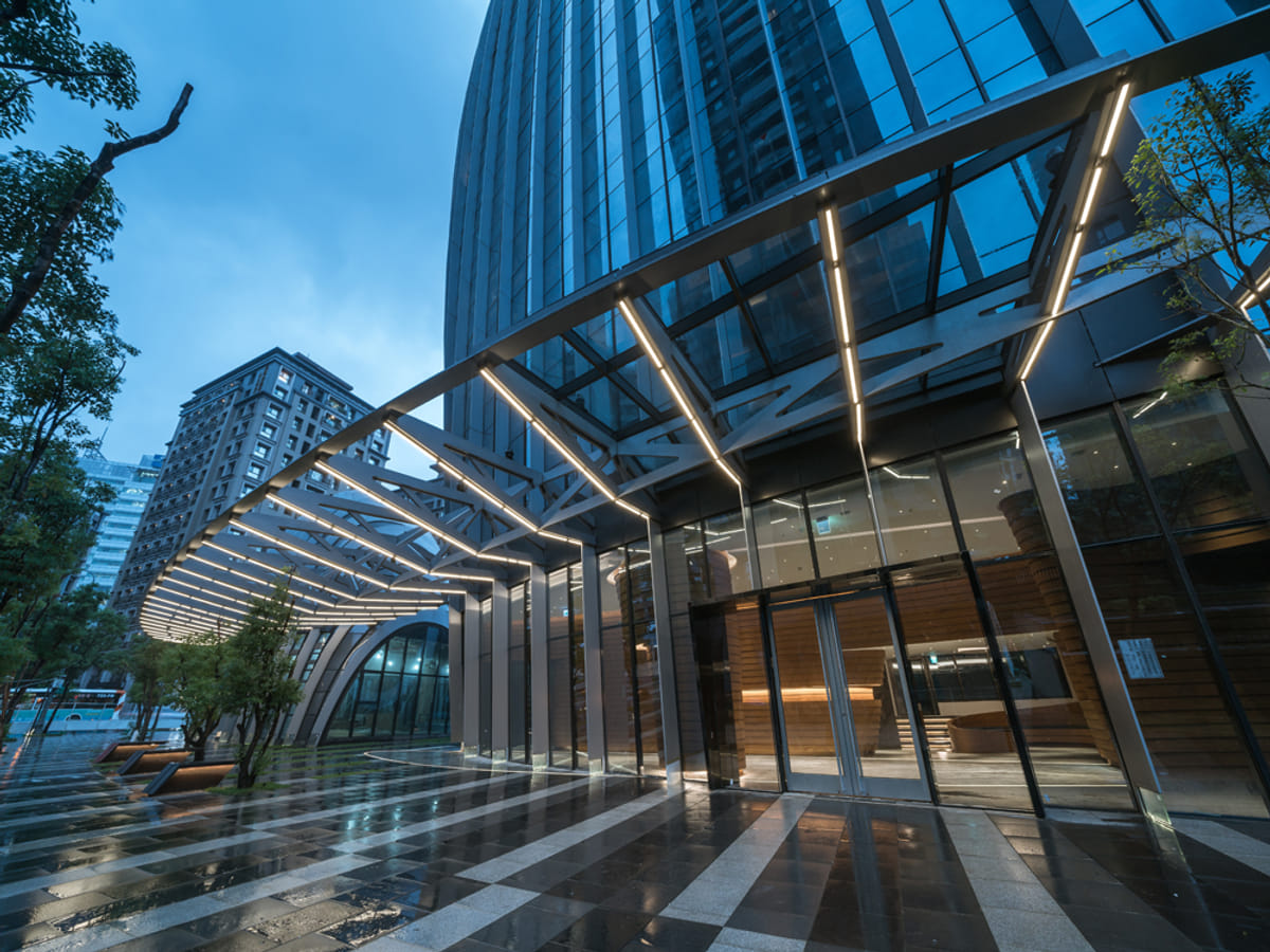 Aedas-designed pebble-inspired Lè Architecture in Taipei | Aedas ...