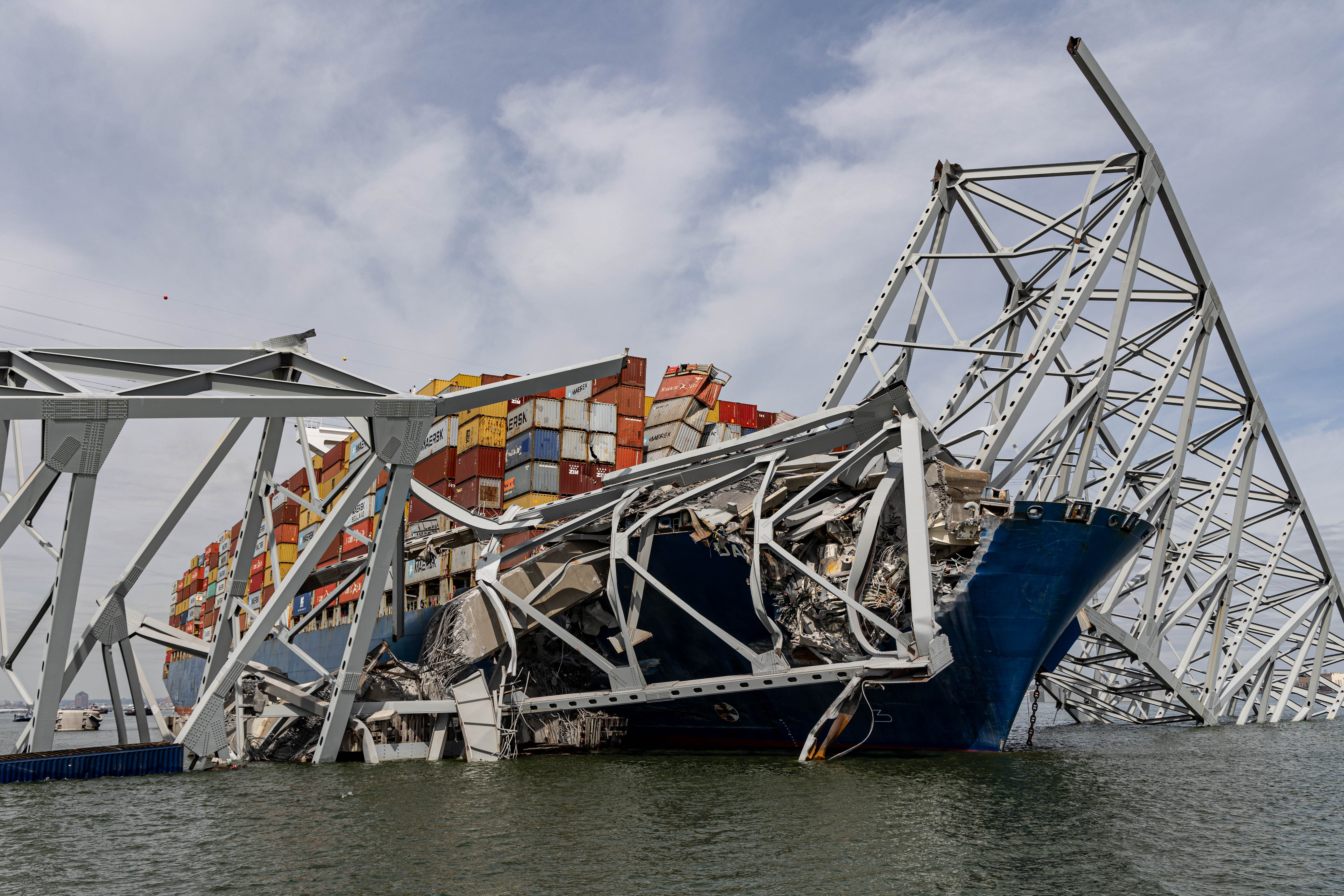 Maryland officials announce design contract for collapsed Francis Scott ...
