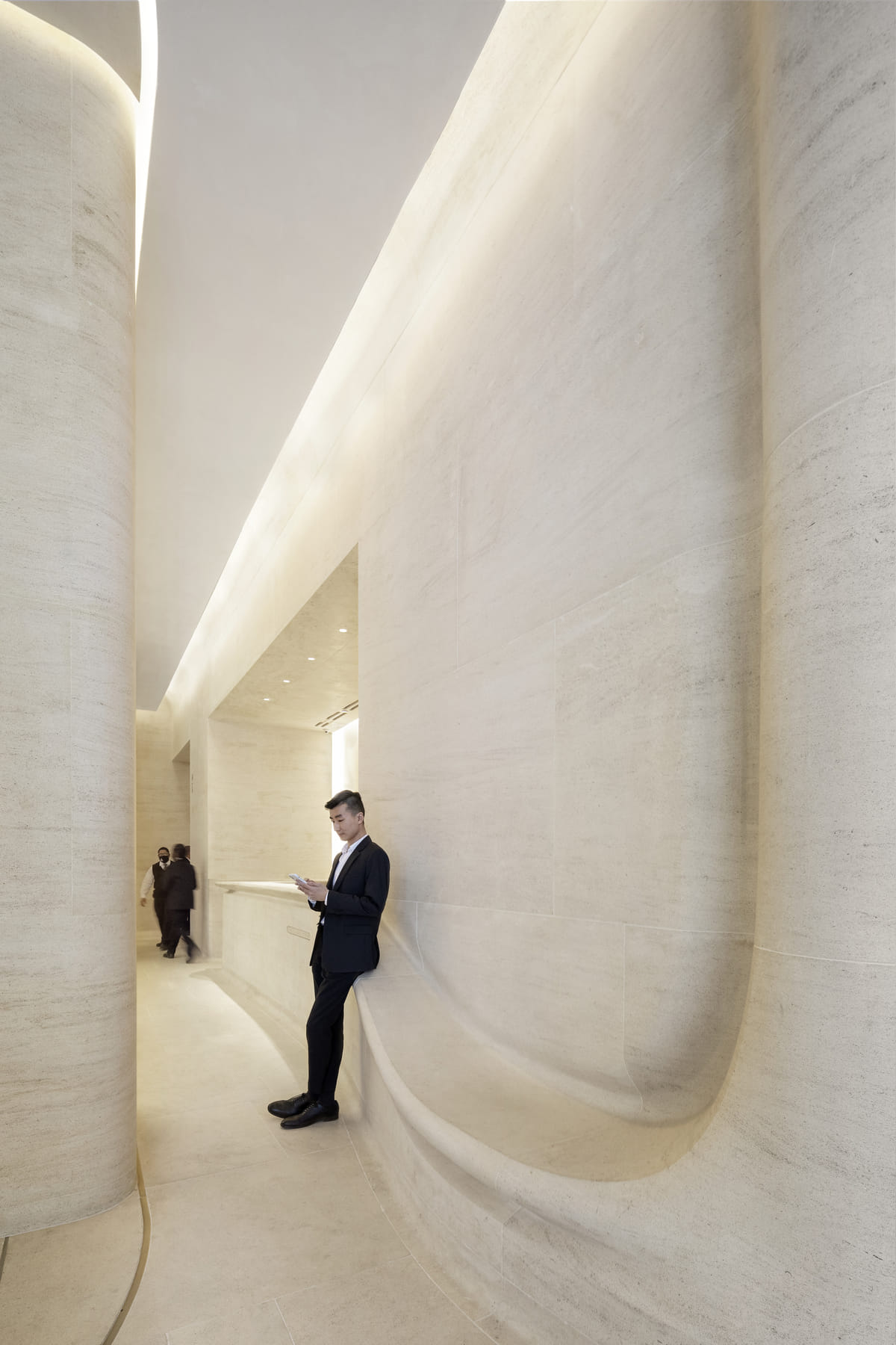 712 Fifth Avenue Lobby | Kohn Pedersen Fox Associates (KPF) | Archinect