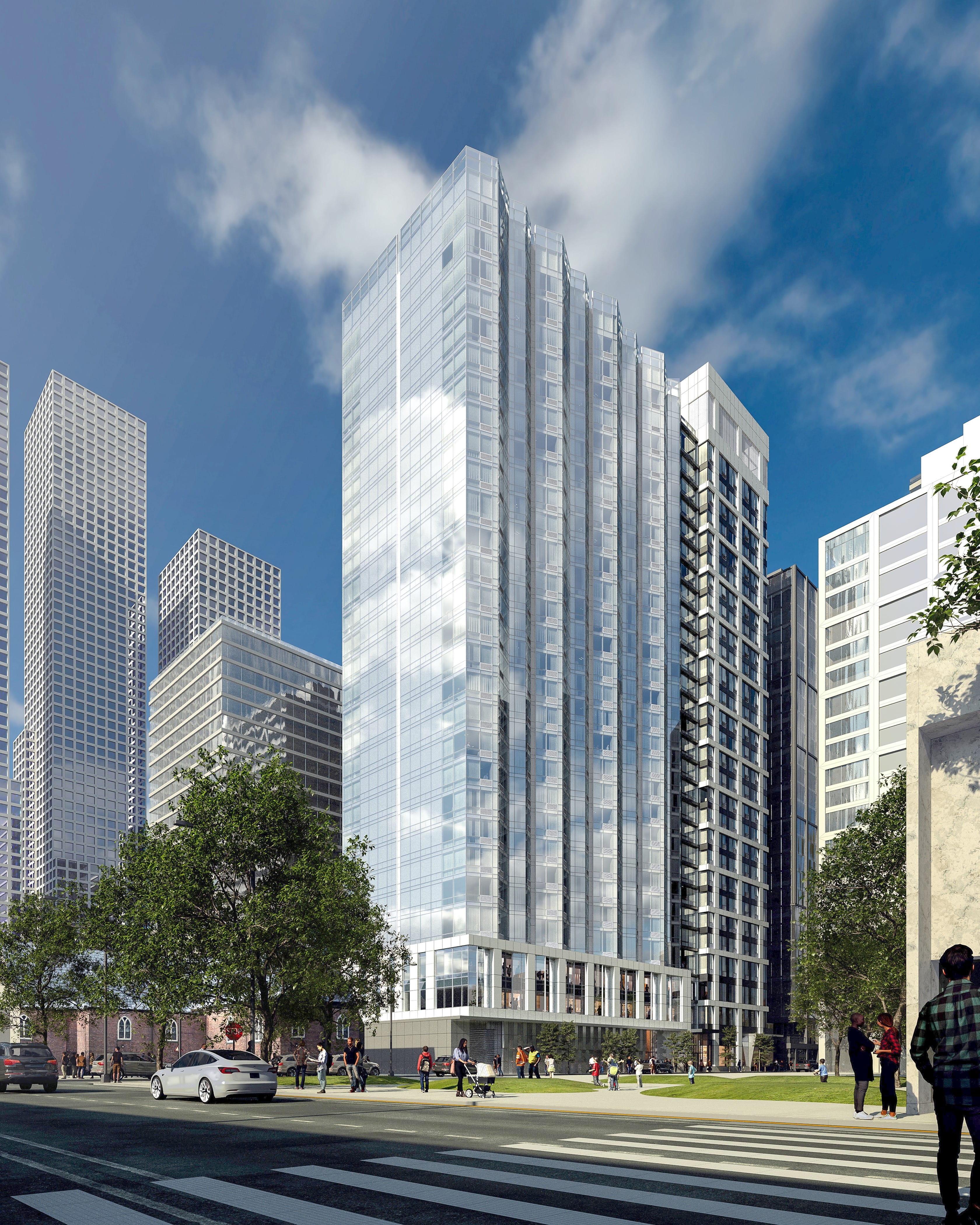 29-Story Jersey City, NJ Rental High-Rise Designed By Handel Architects ...