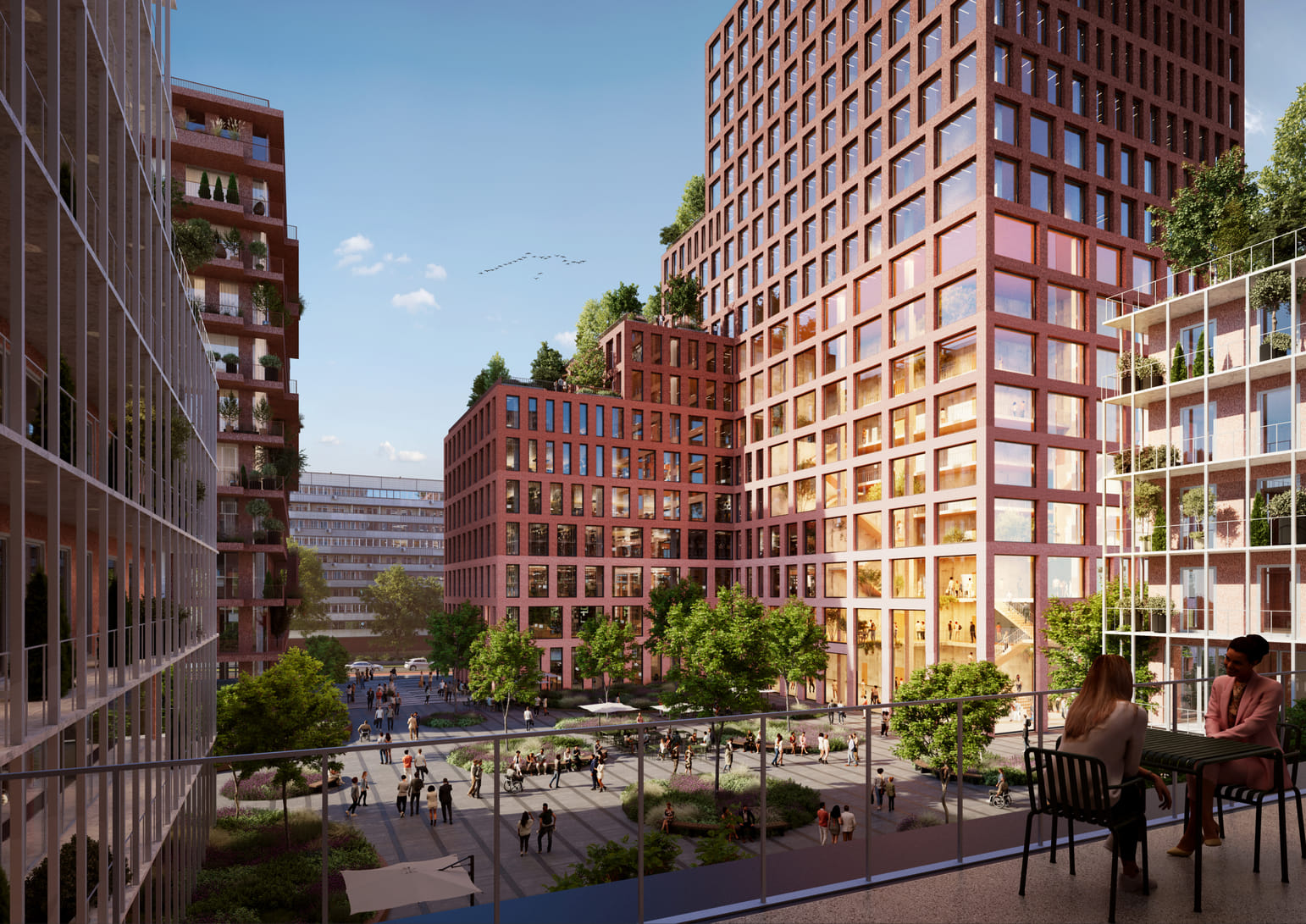 MVRDV and Orange Architects introduce master plan for new mixed-use ...