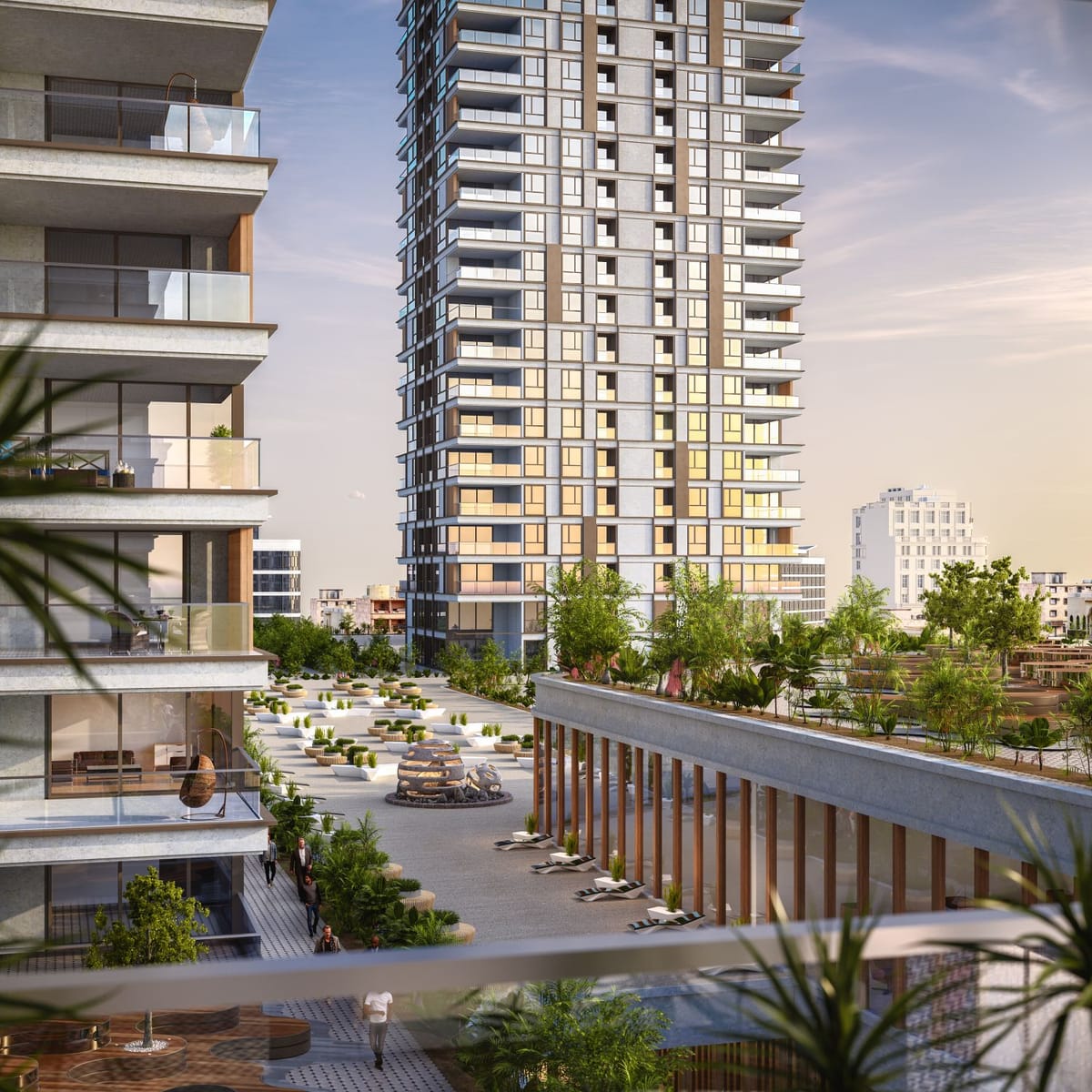 3D Visualization of Dubai's Residential Compound | PIXREADY | Archinect