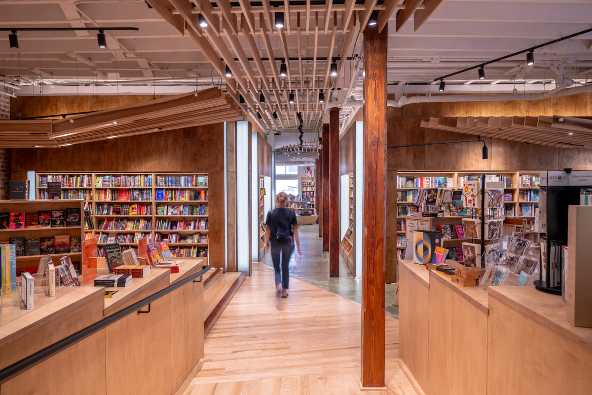 Octavia Books + Scrambled Cafe | NANO, LLC | Archinect