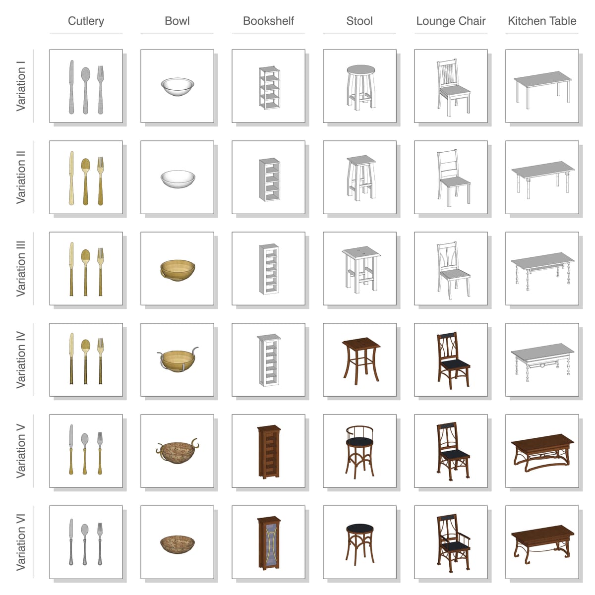 Victor Horta Furniture Design Catalogue | Dylan Morris | Archinect