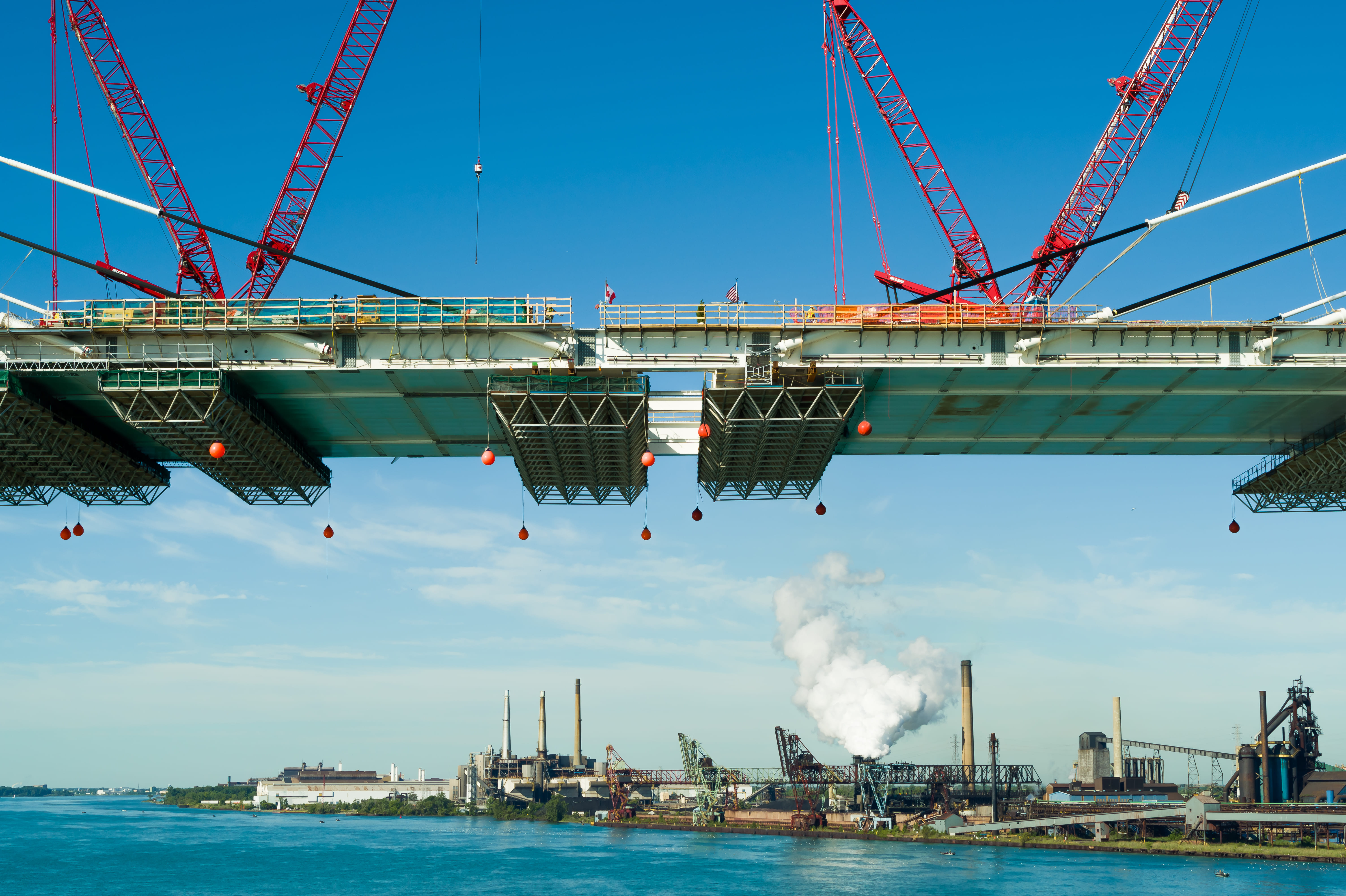 Record-setting Gordie Howe International Bridge passes major ...
