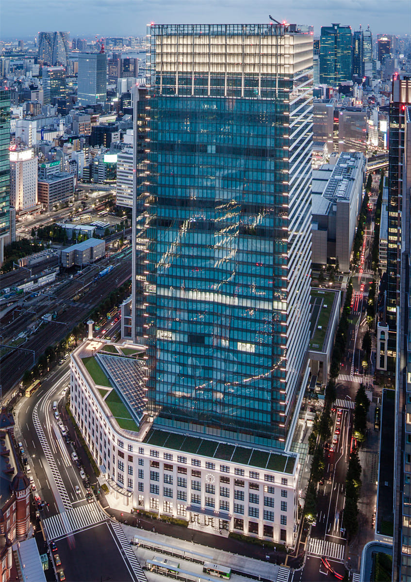 JAHN-Designed Japan Post Tower to Open in Tokyo
