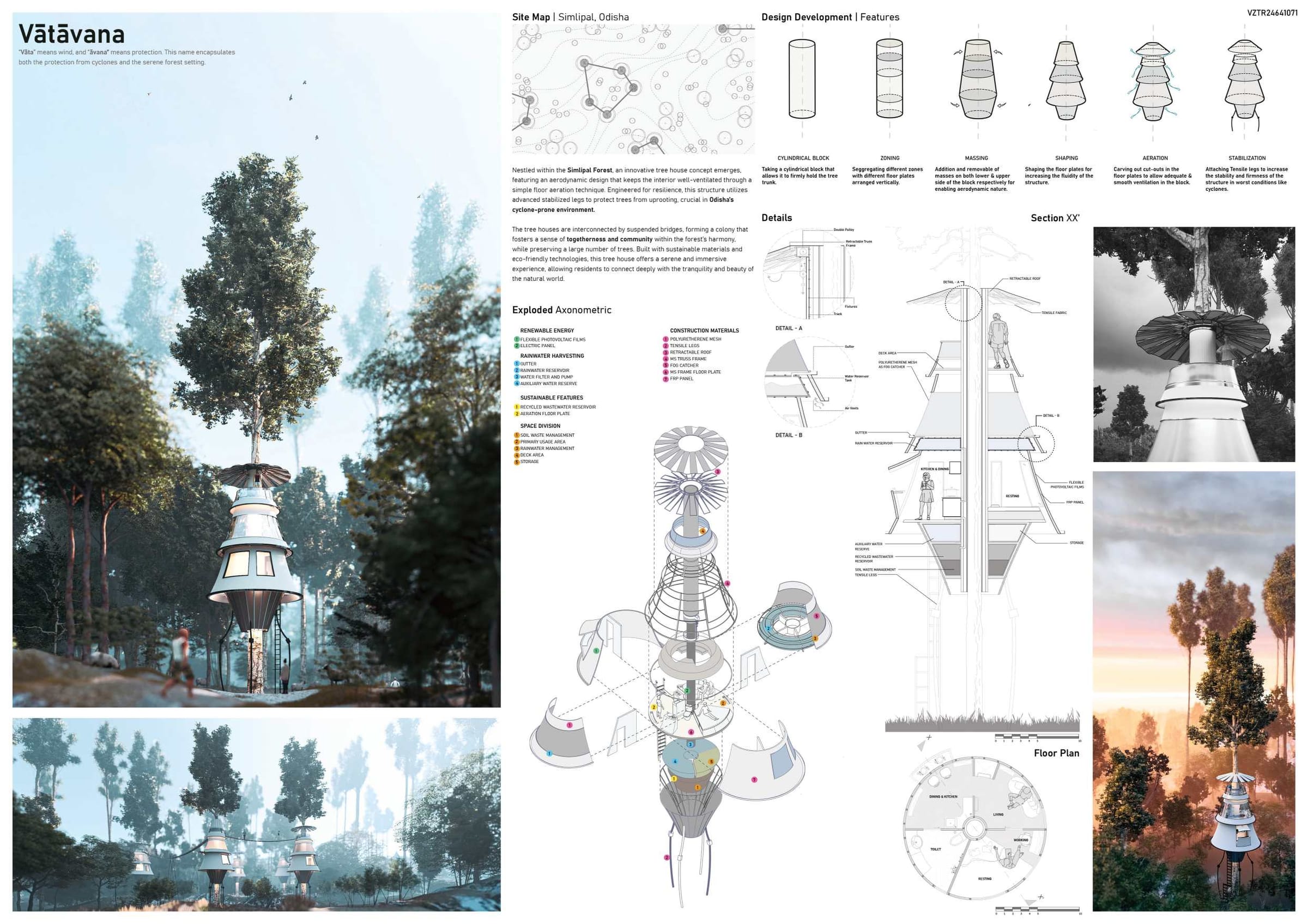 A creative trio of treehouse designs emerge as winners of the Tree ...
