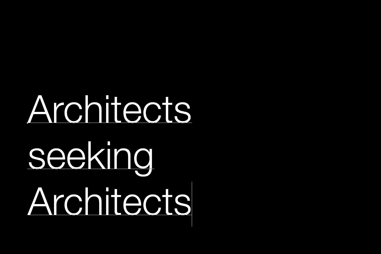 How to write a great architecture job ad | Features | Archinect
