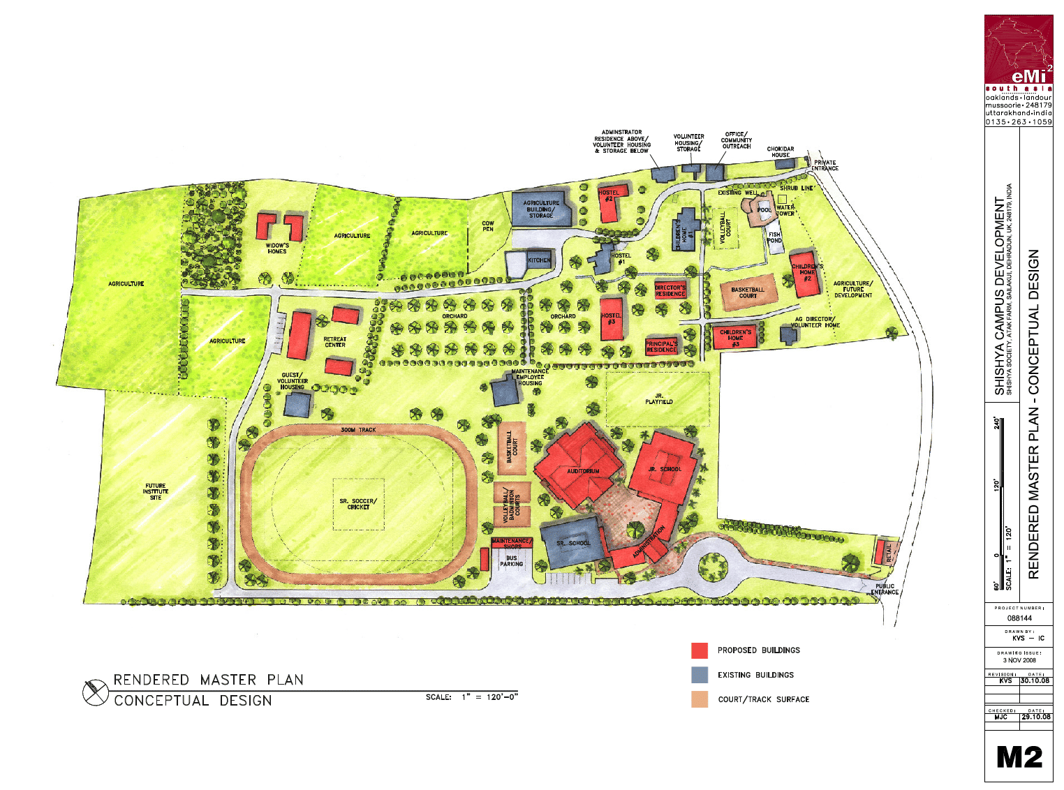 Campus Master Plan & School Design for Shishya Society (2009) | Jill ...