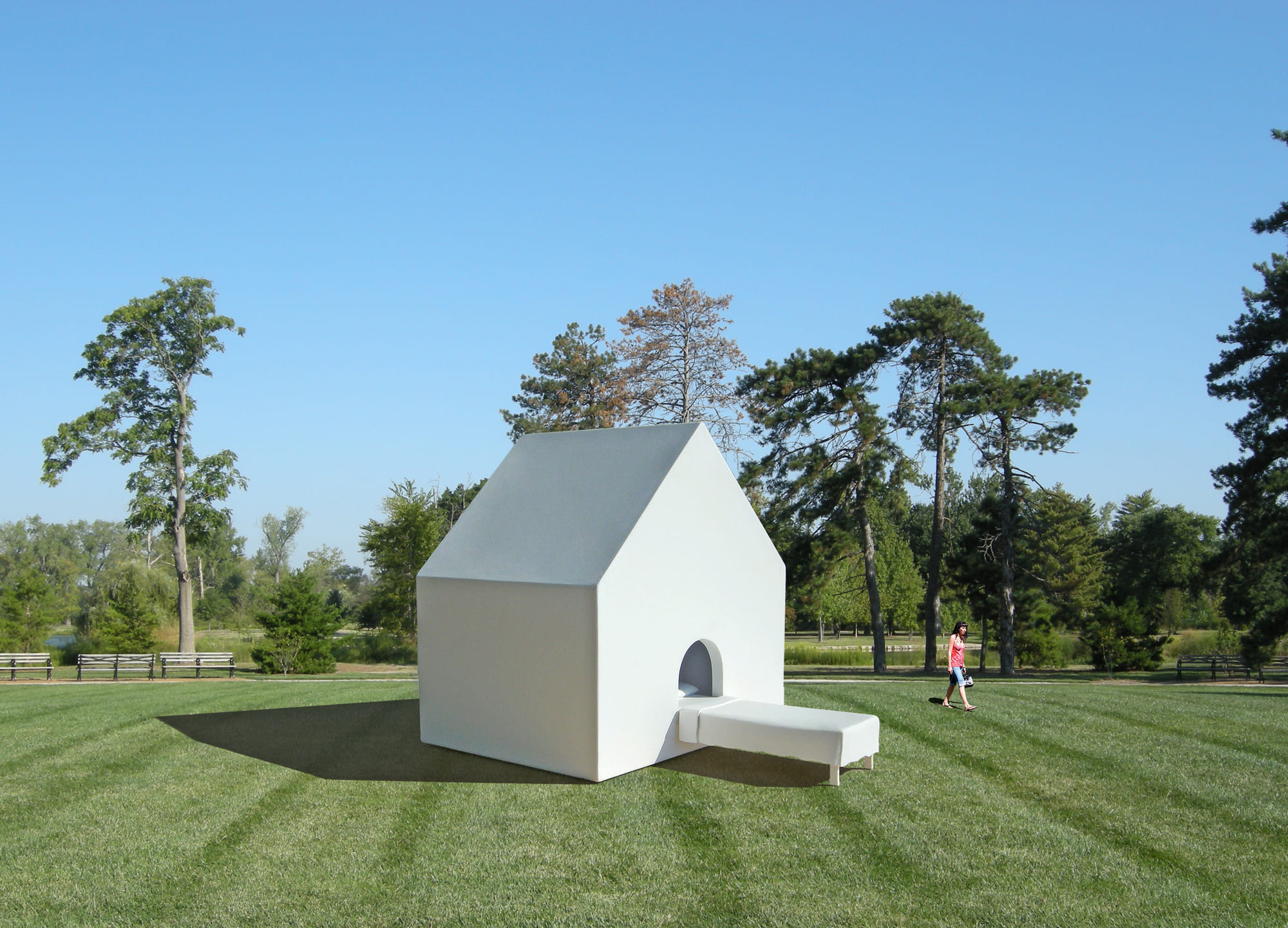 The House As A Metaphor Public Art Proposals | Michael Jantzen | Archinect