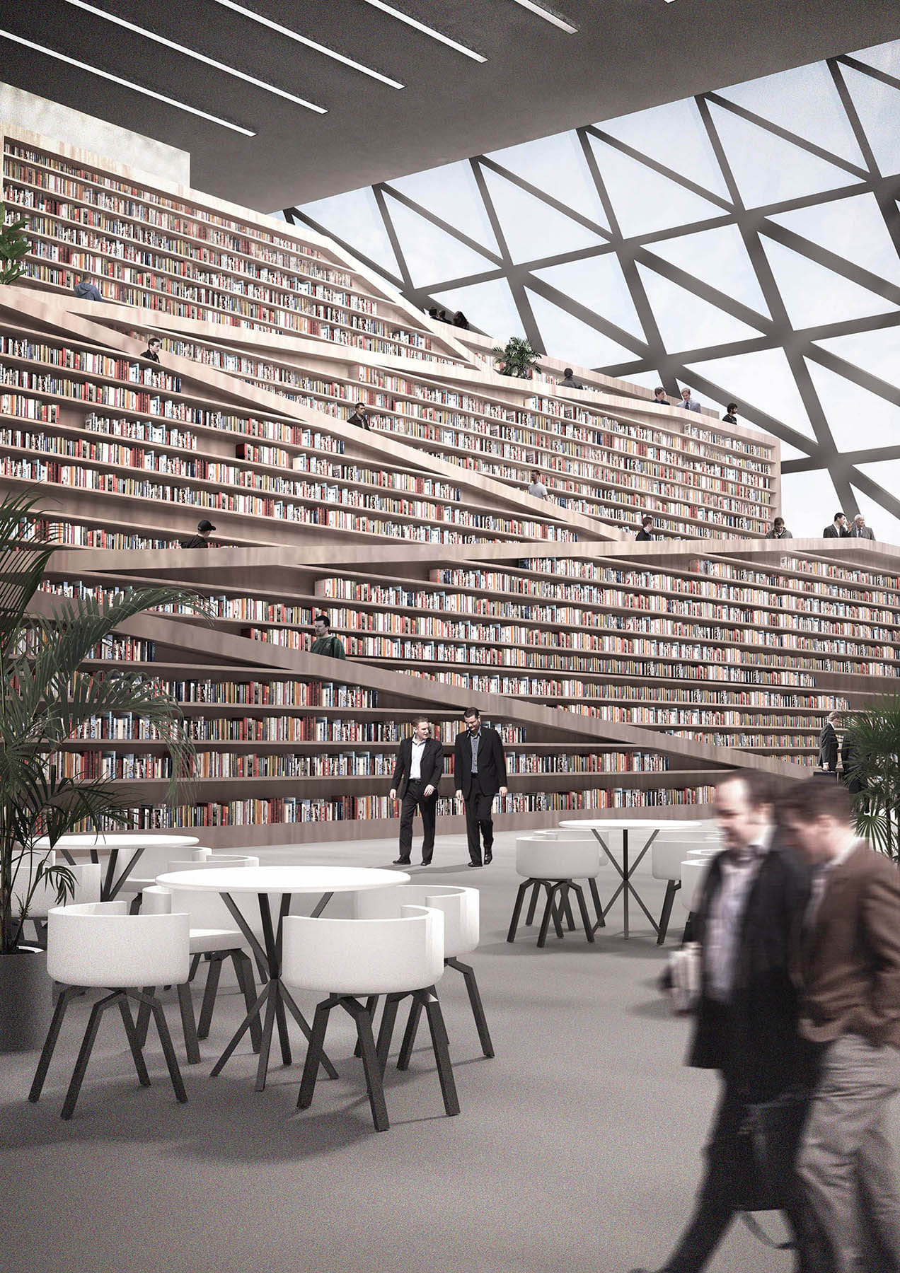 Just Open Architecture proposes a new public library typology with ...