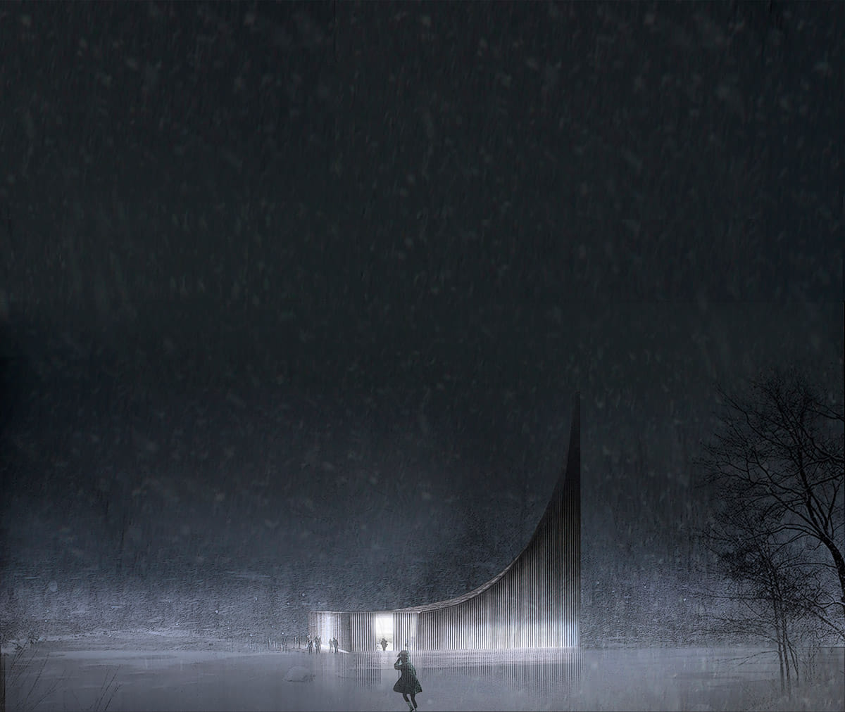 Skyscape - Church Competition Entry by WE Architecture
