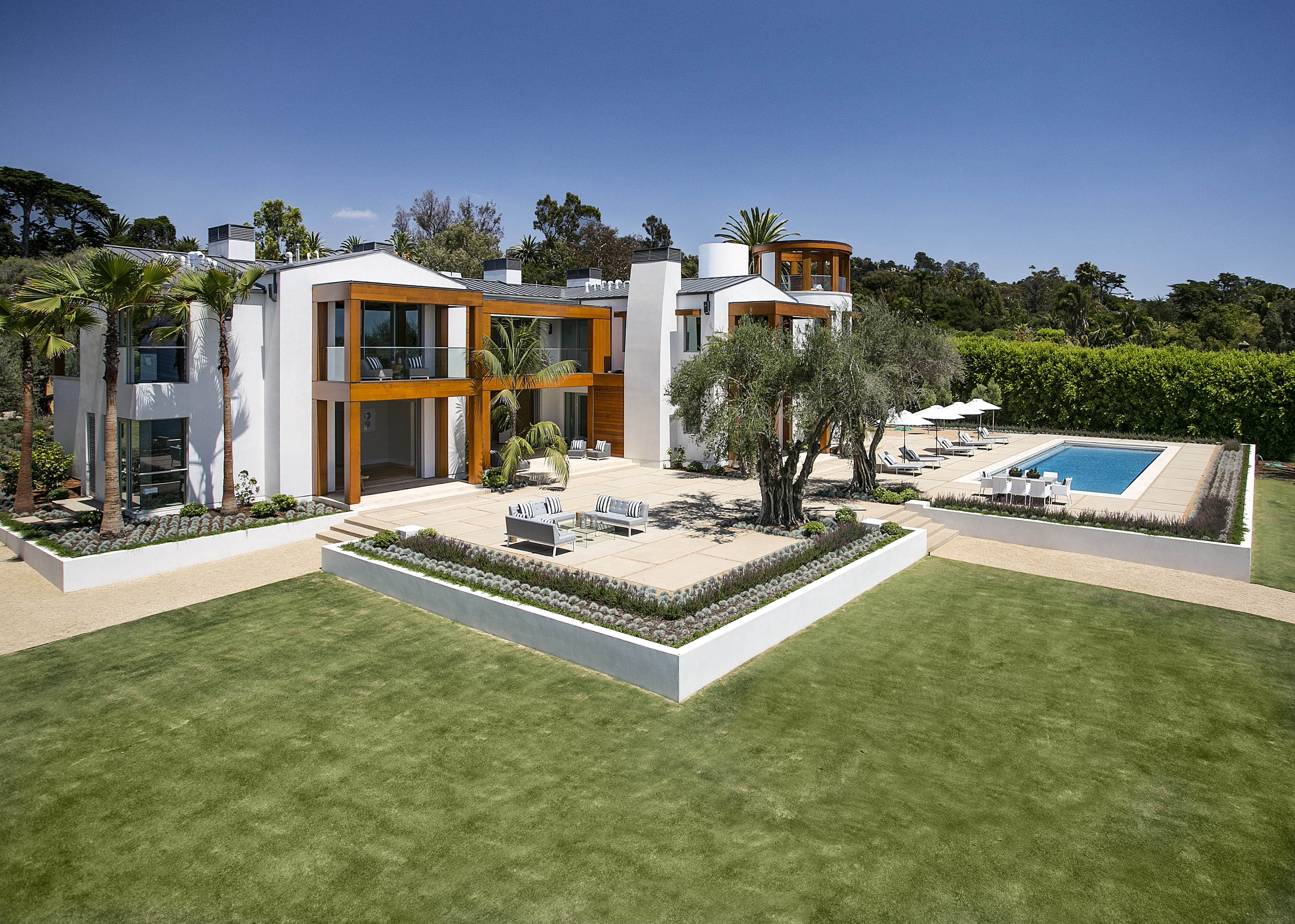 Hope Ranch Private Residence | The Warner Group Architects, Inc ...