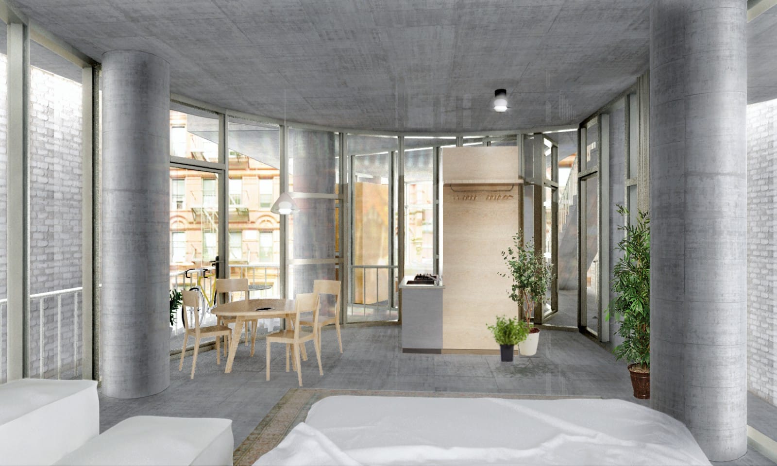 Closer look: “The Table Top Apartments” by Kwong Von Glinow Design ...