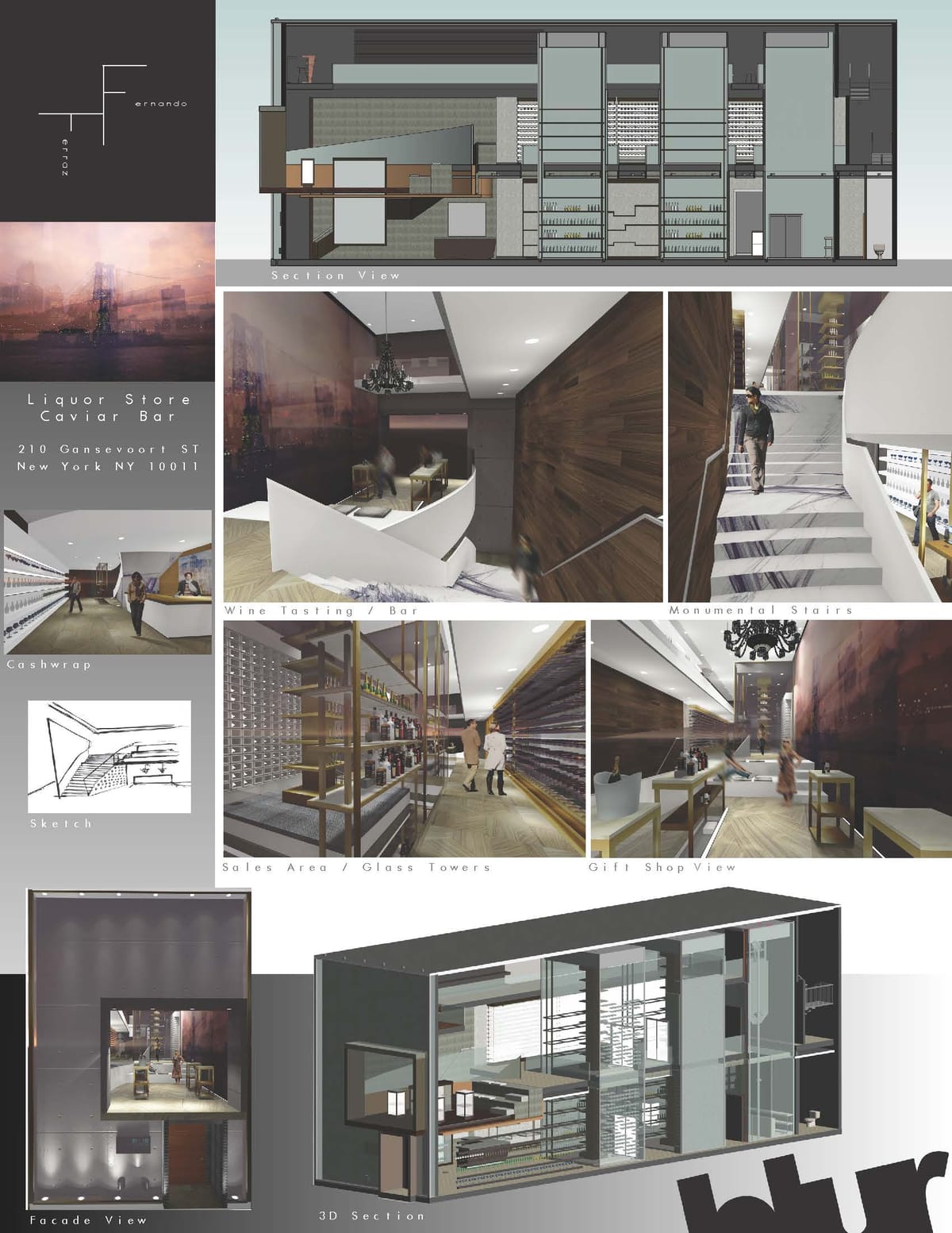 Interior Design Work Samples | Fernando Ferraz | Archinect